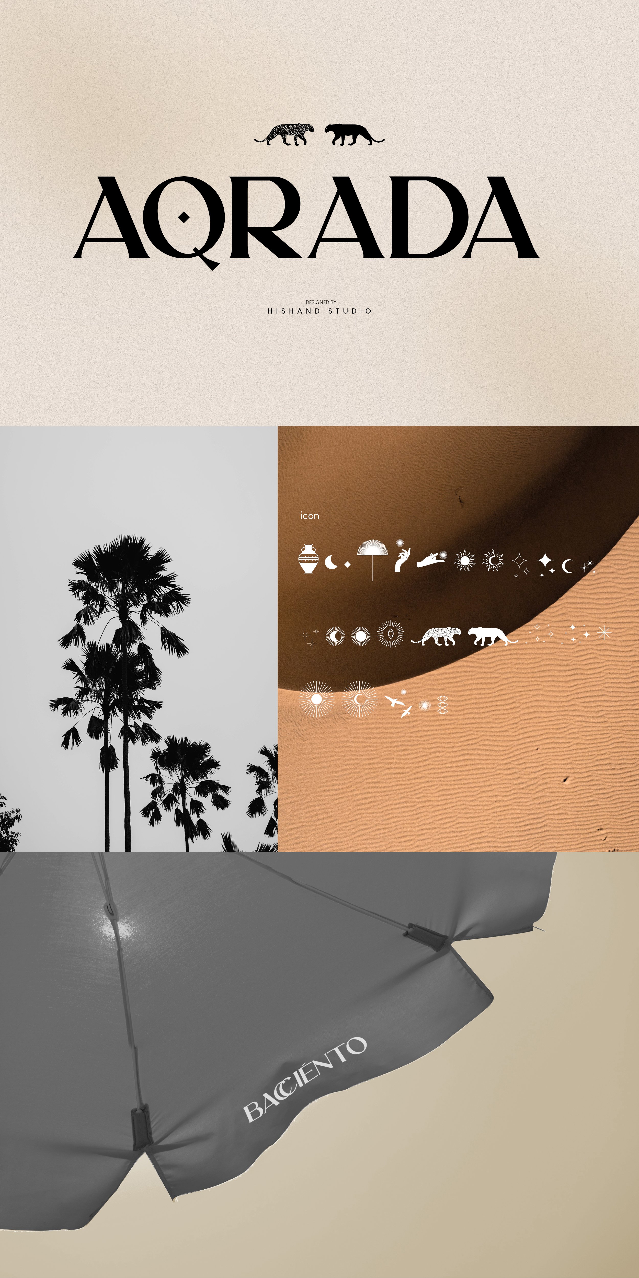 AQRADA Display Font