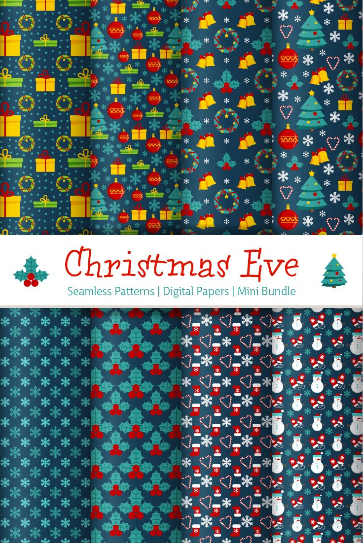 Christmas Eve | Seamless Pattern | Digital Paper (817390)