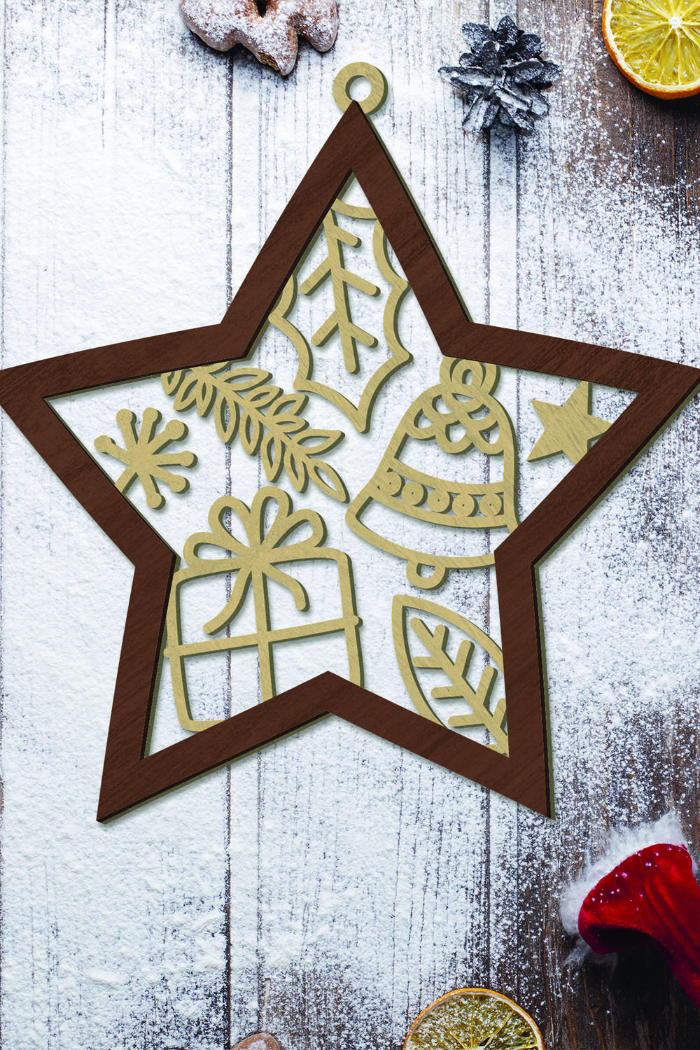 Christmas Star ornament, Multilayer File