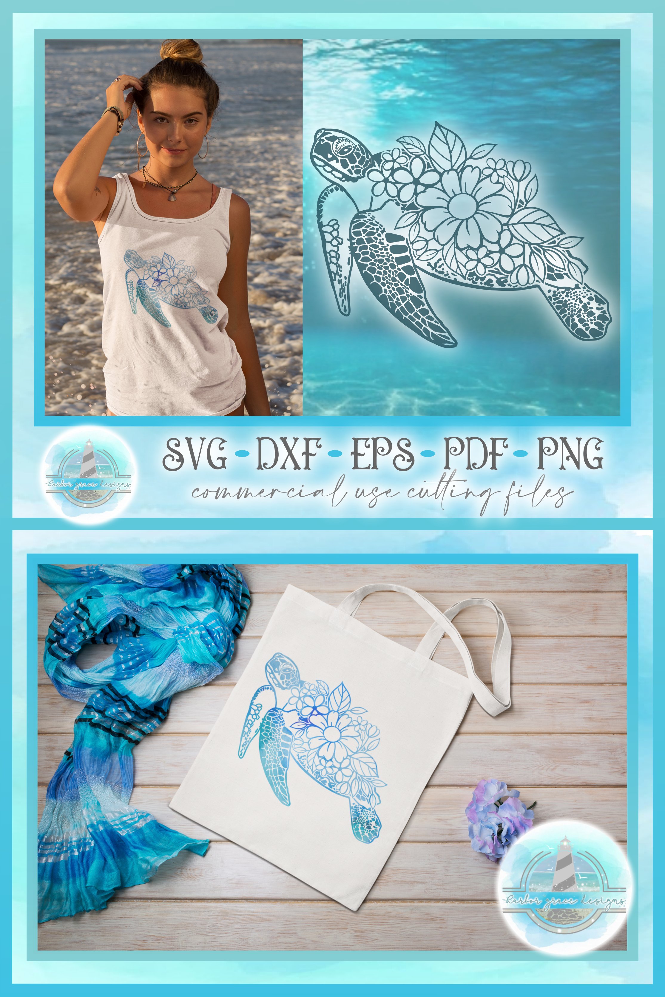 Floral Turtle Shell | Flower Mandala Zentangle SVG