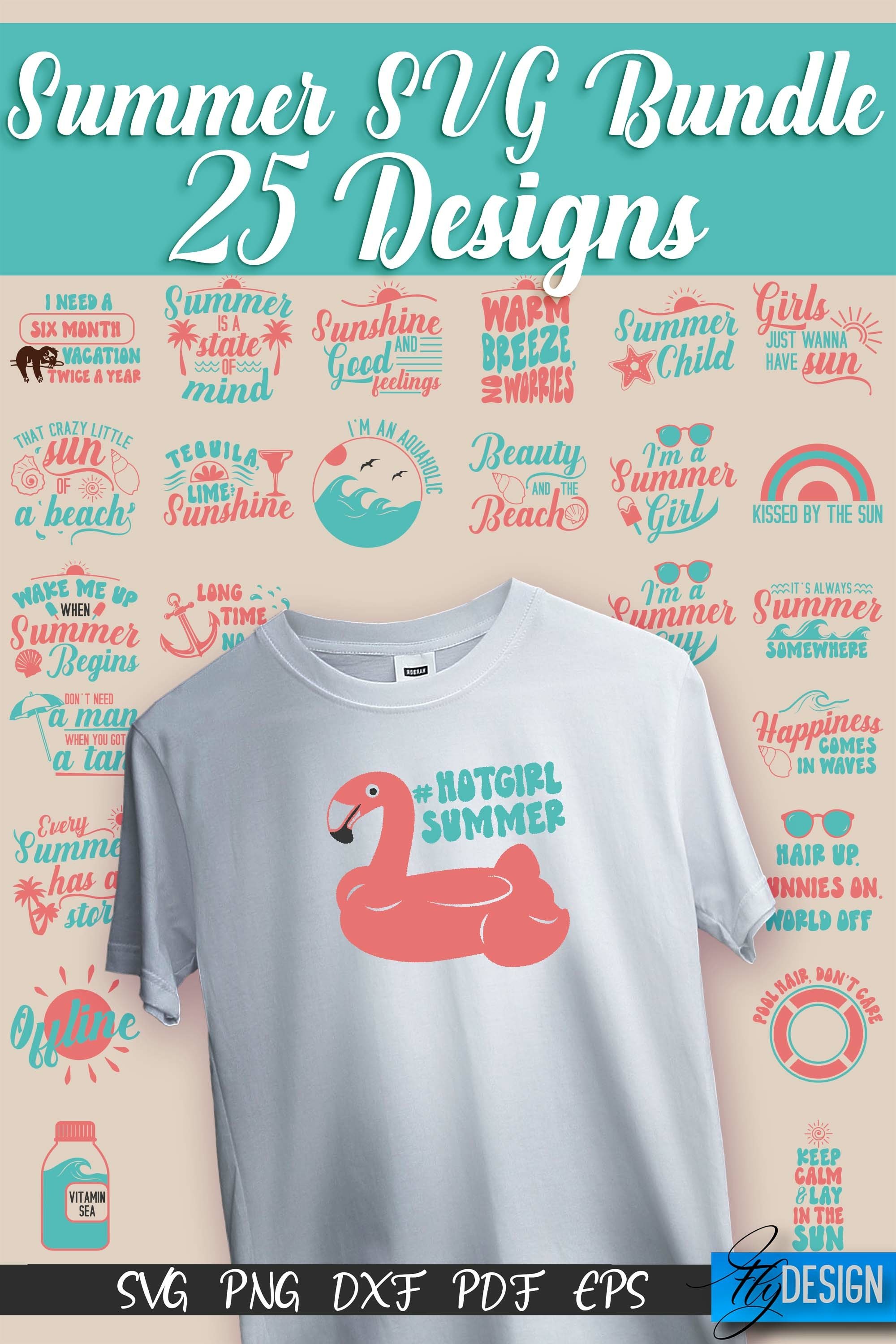 Summer SVG Bundle | Summer Vibes Quotes SVG vol.1