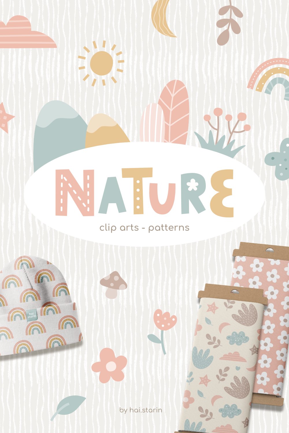 Nature Clip Arts and Patterns
