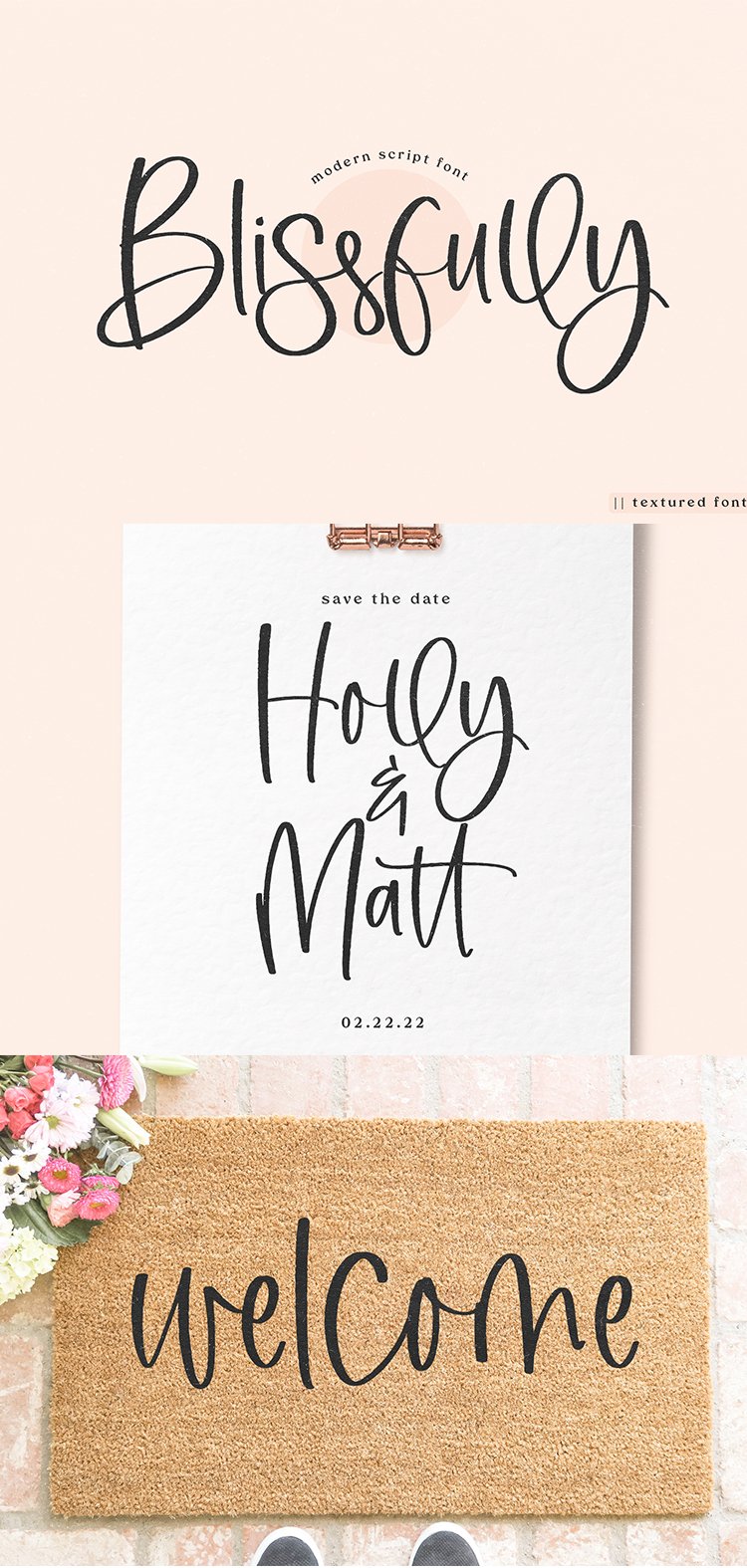 Blissfully - A Modern Script Font