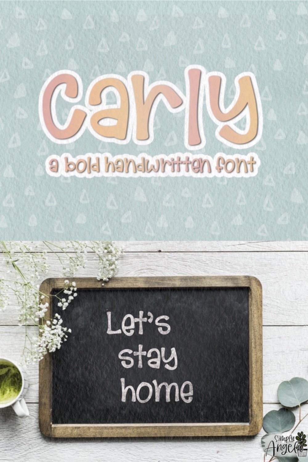 Carly- a BOLD handwritten font