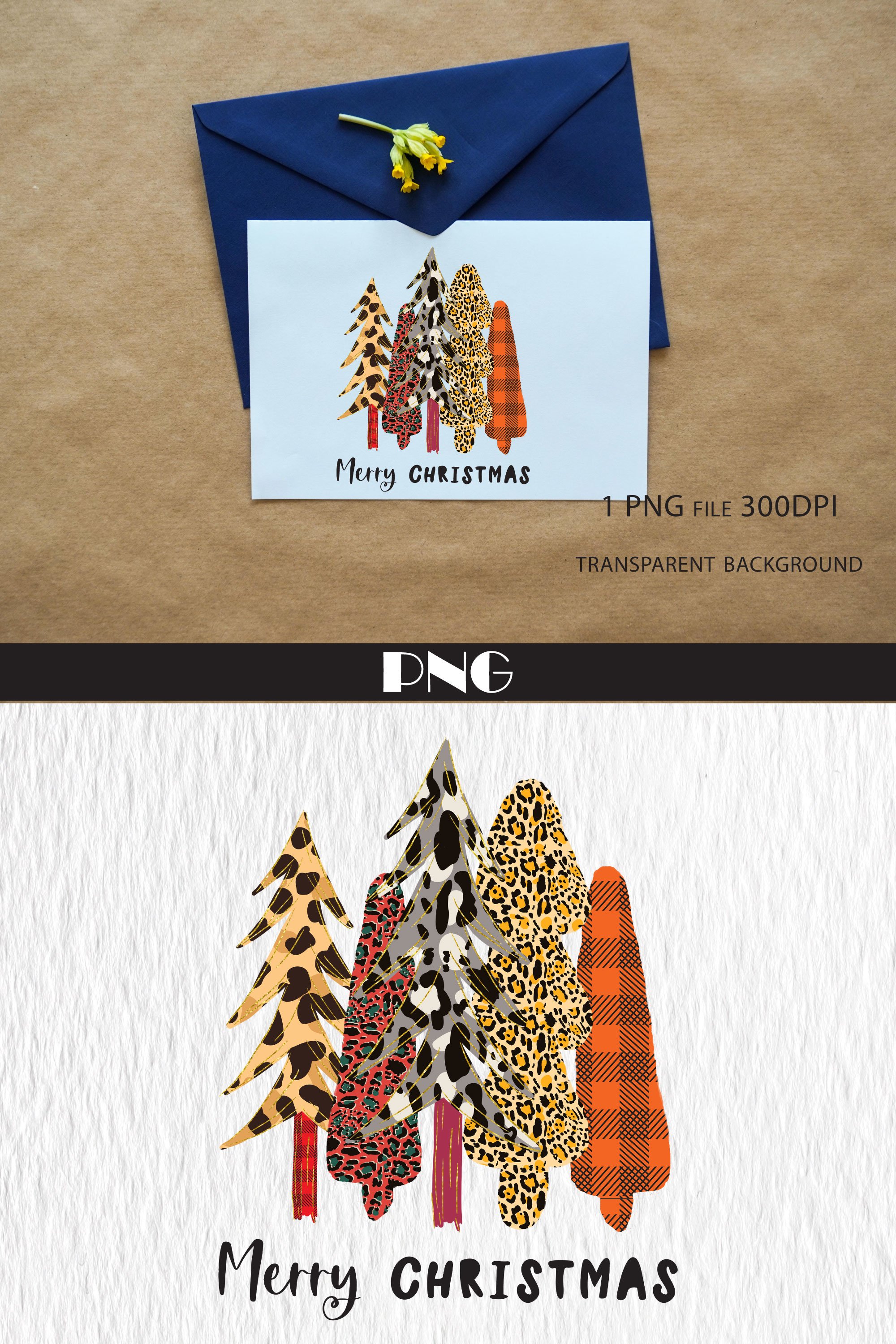 Leopard Christmas Tree PNG (941623)