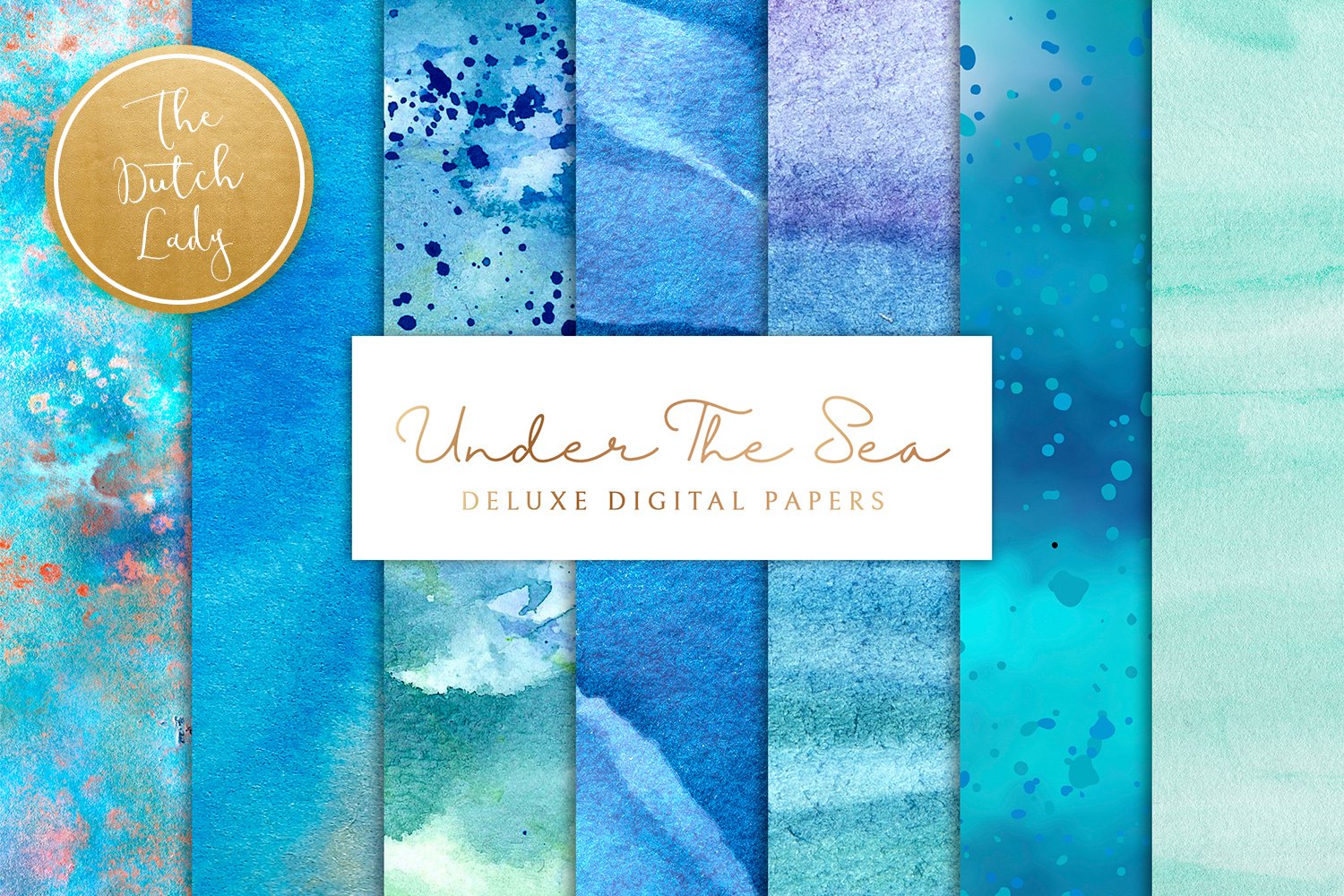 Digital Backgrounds & Papers - Under The Sea