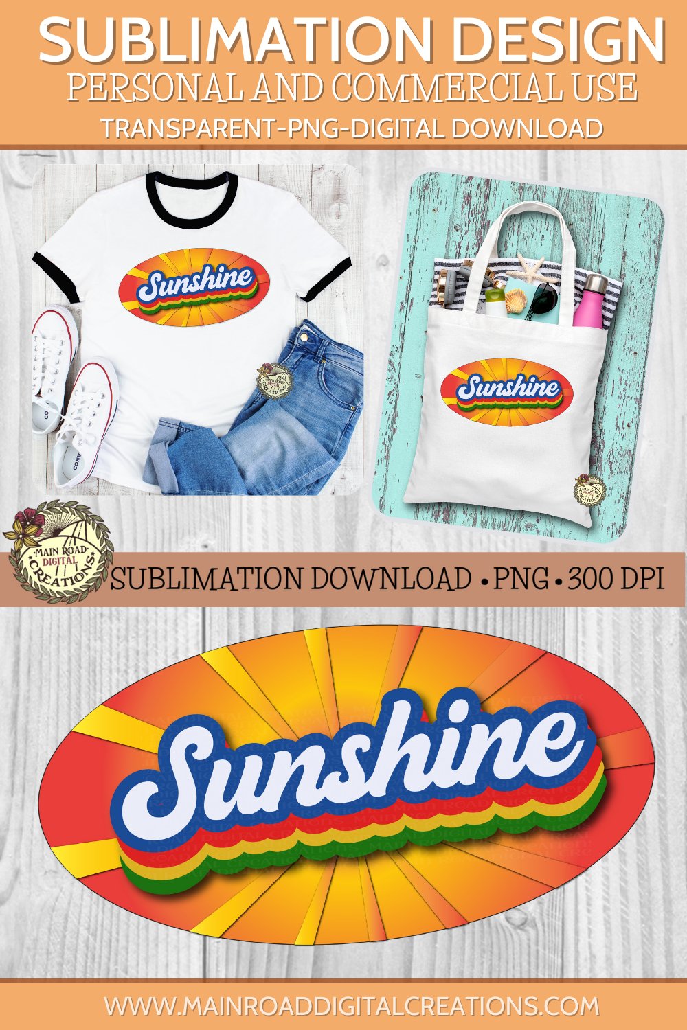 Retro Stacked Summer Sublimation-Vintage Sublimation Design (1361845 ...