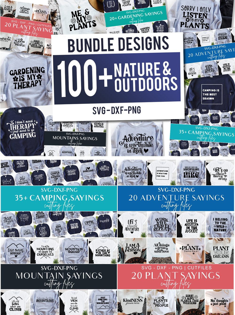 Mega Outdoor SVG Nature bundle