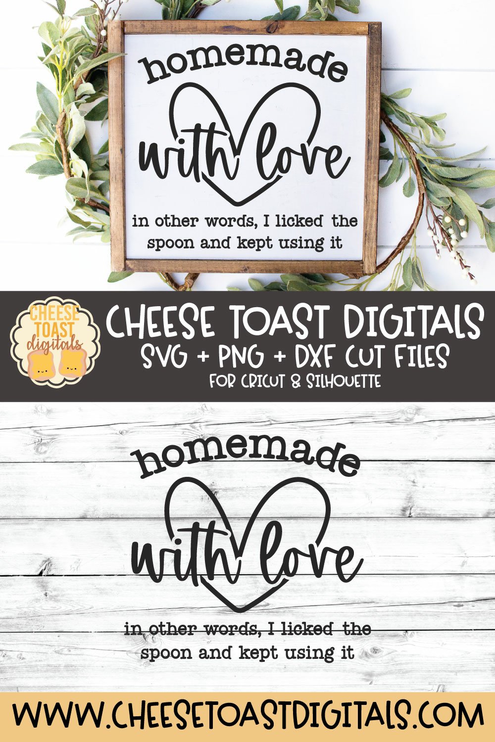 Kitchen SVG | Homemade With Love