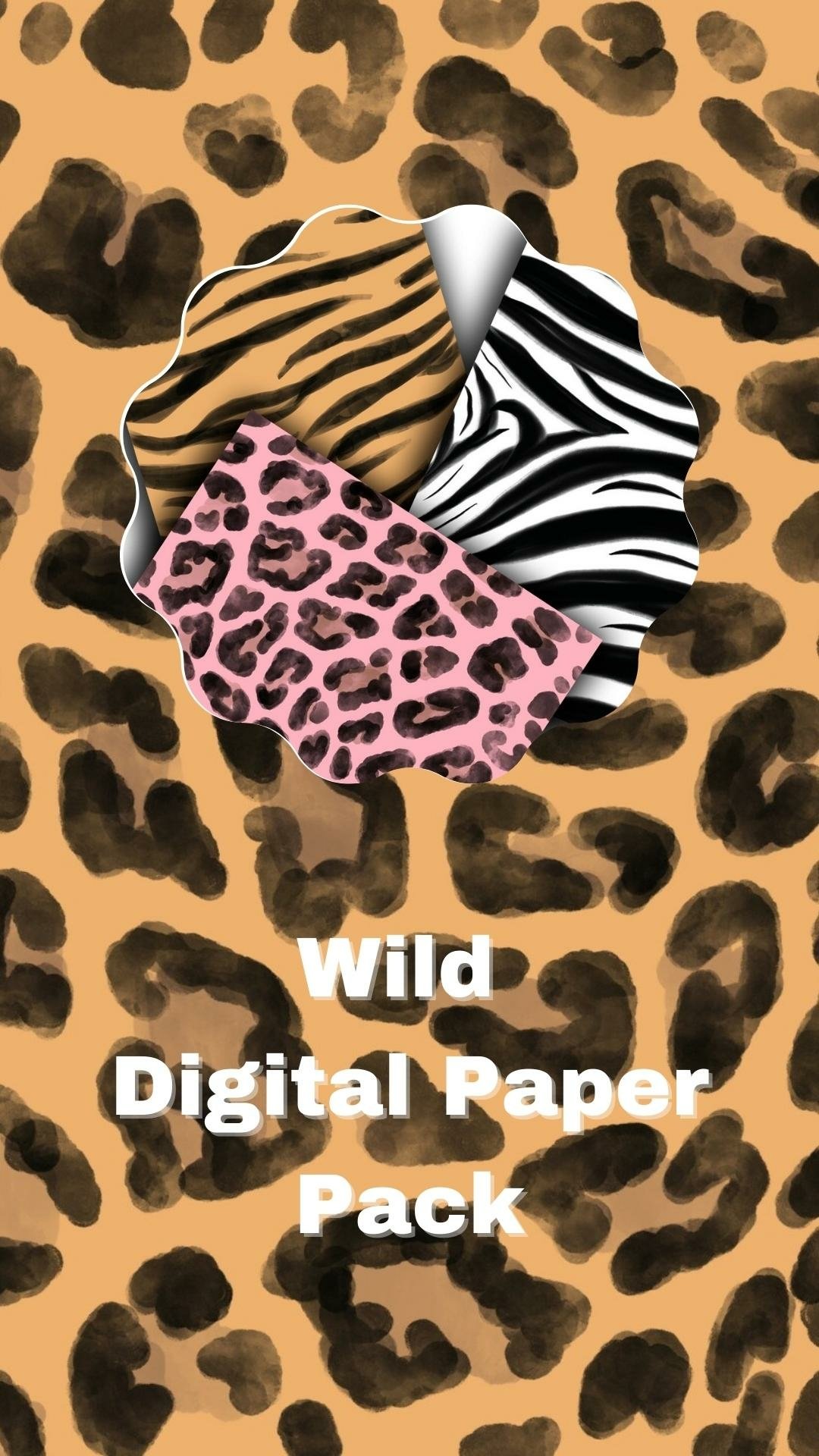 Wild Digital Paper Pack