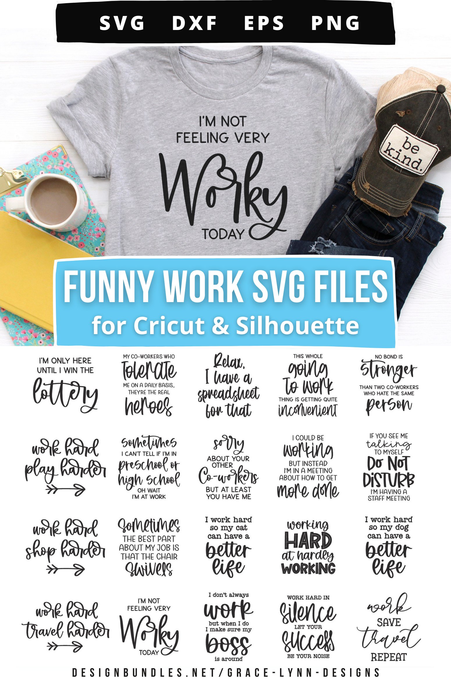 Funny Work SVG Bundle | Funny Work Quotes |Funny Office SVGs
