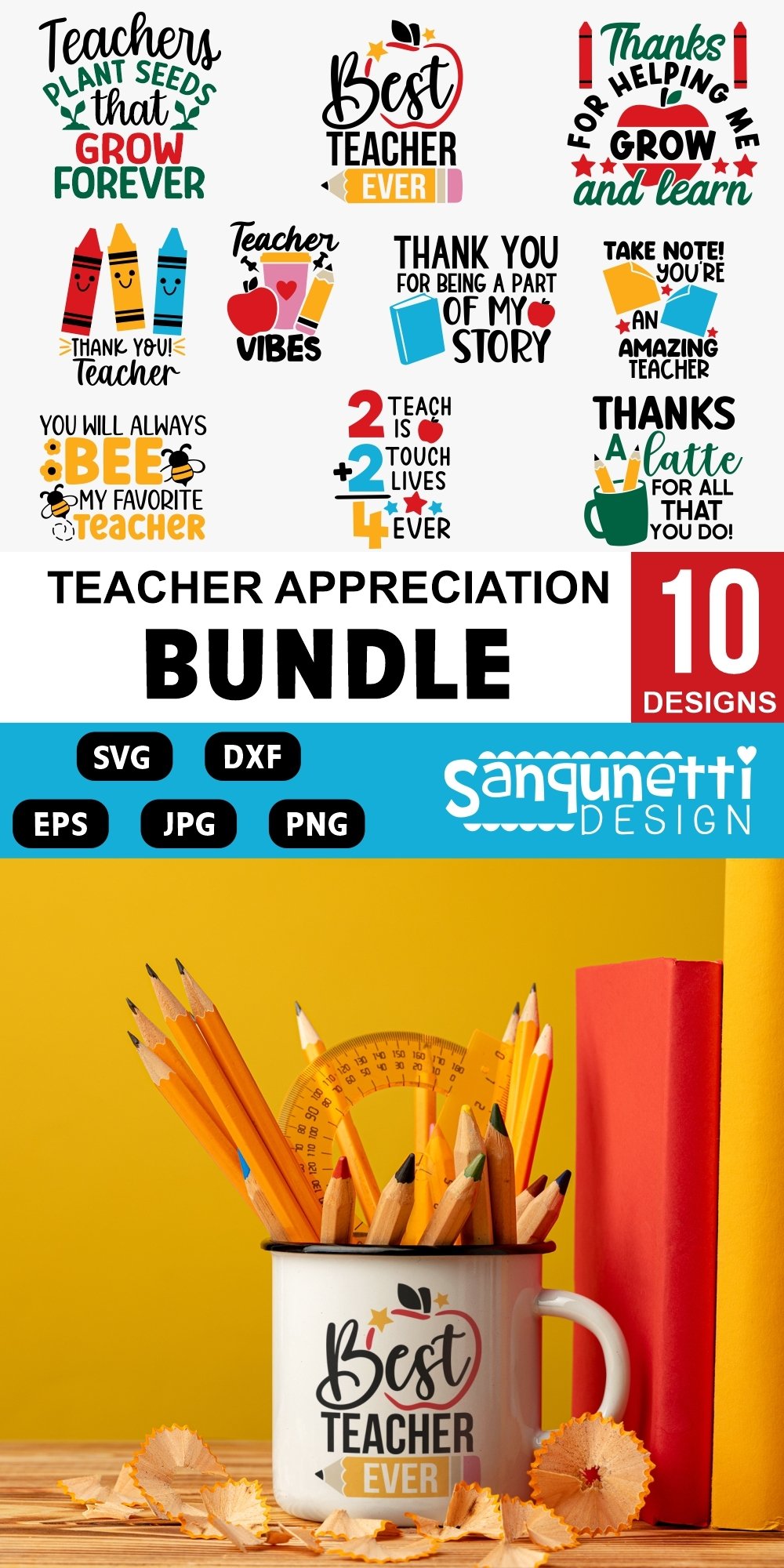 Teacher SVG Bundle