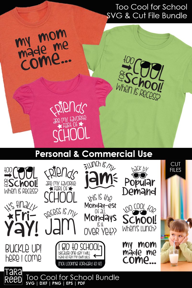 School SVG and Cut File bundle