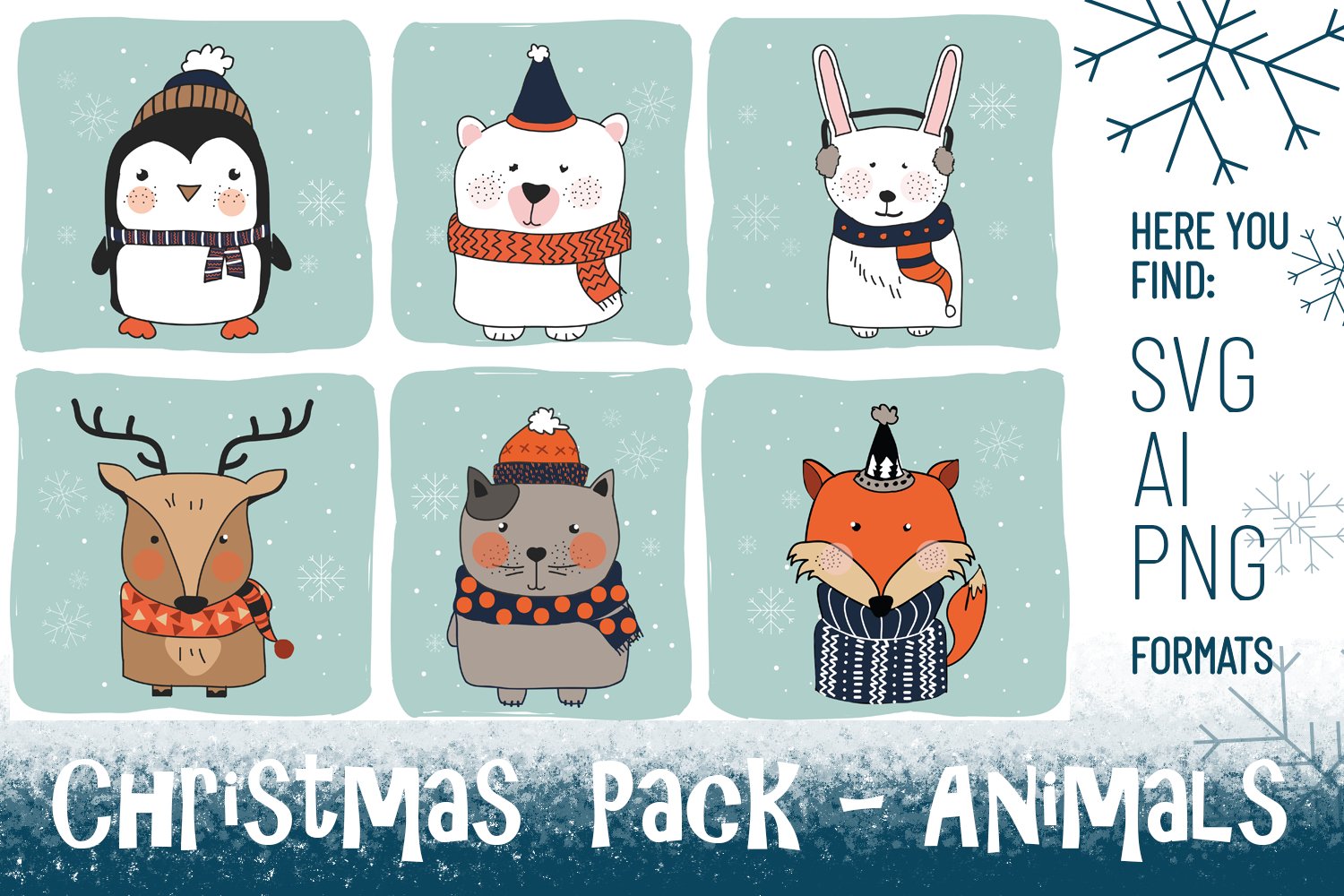 Christmas Pack - Animals (965208)