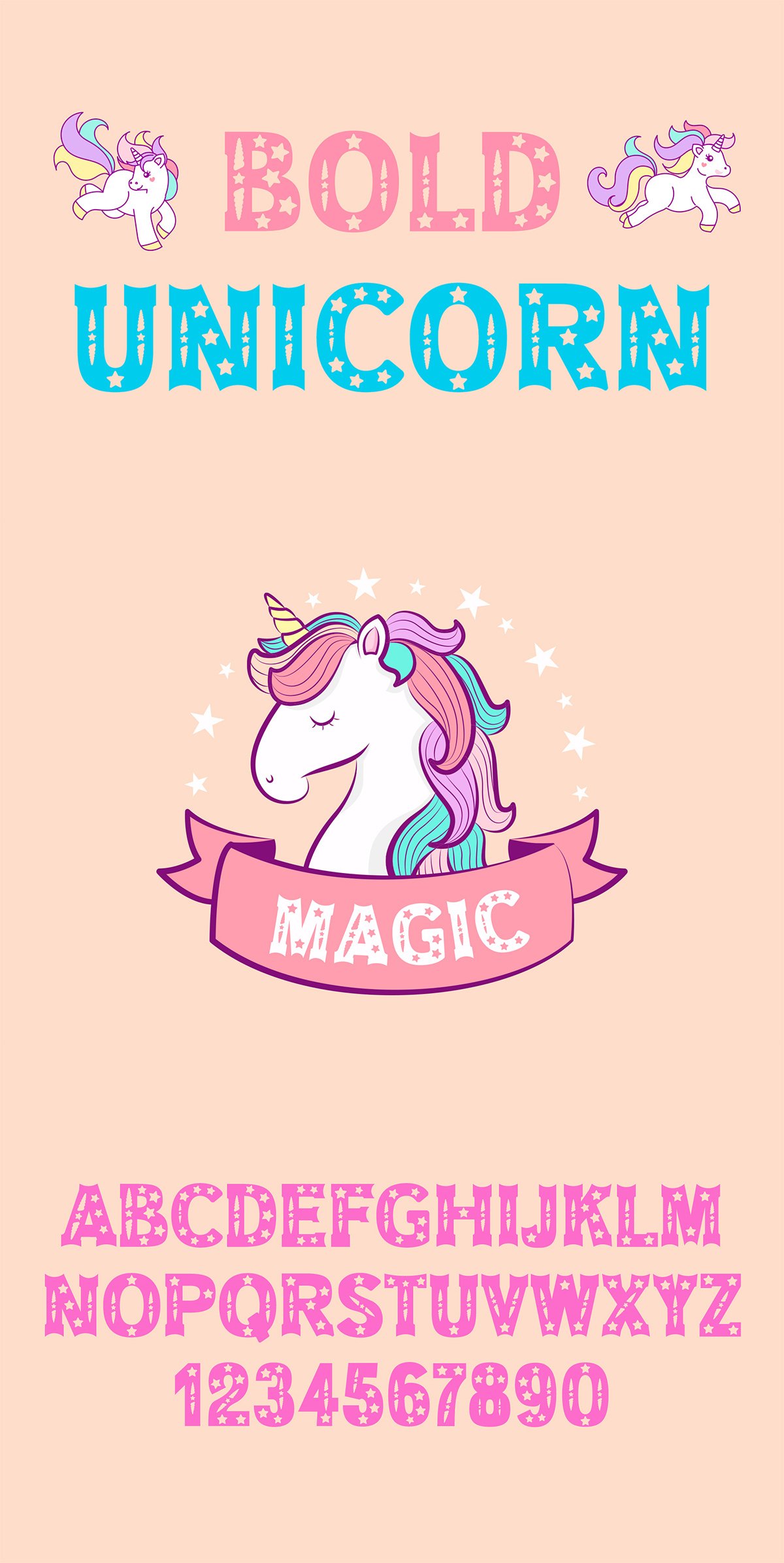 Bold Unicorn Font