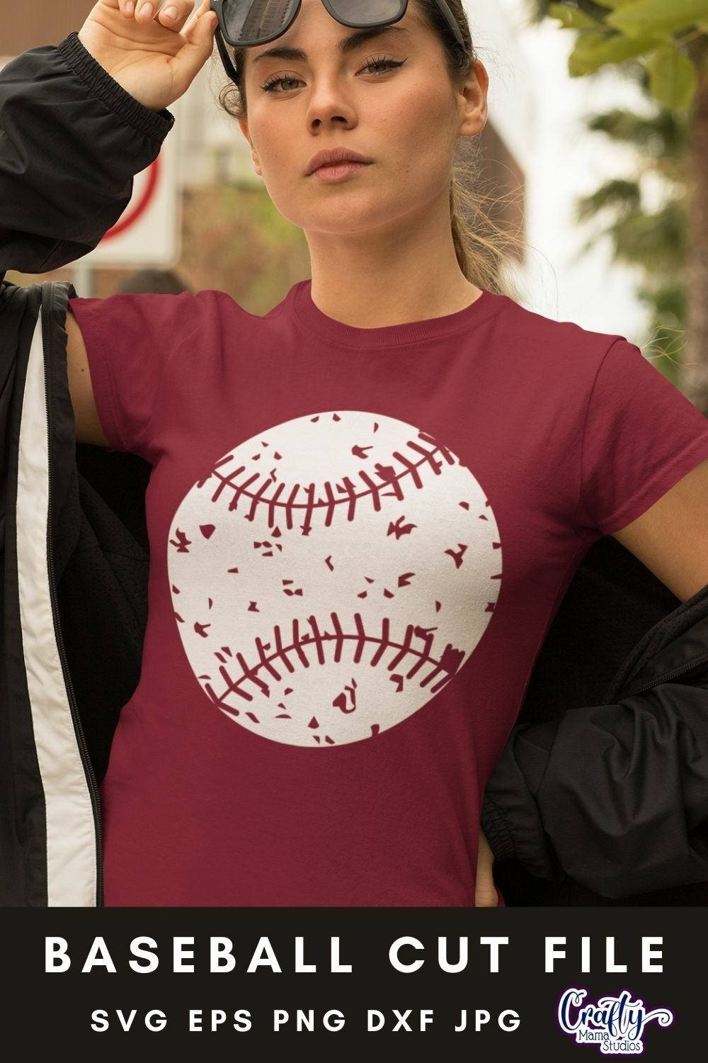 Grunge Baseball | Sports Svg Design Cut File