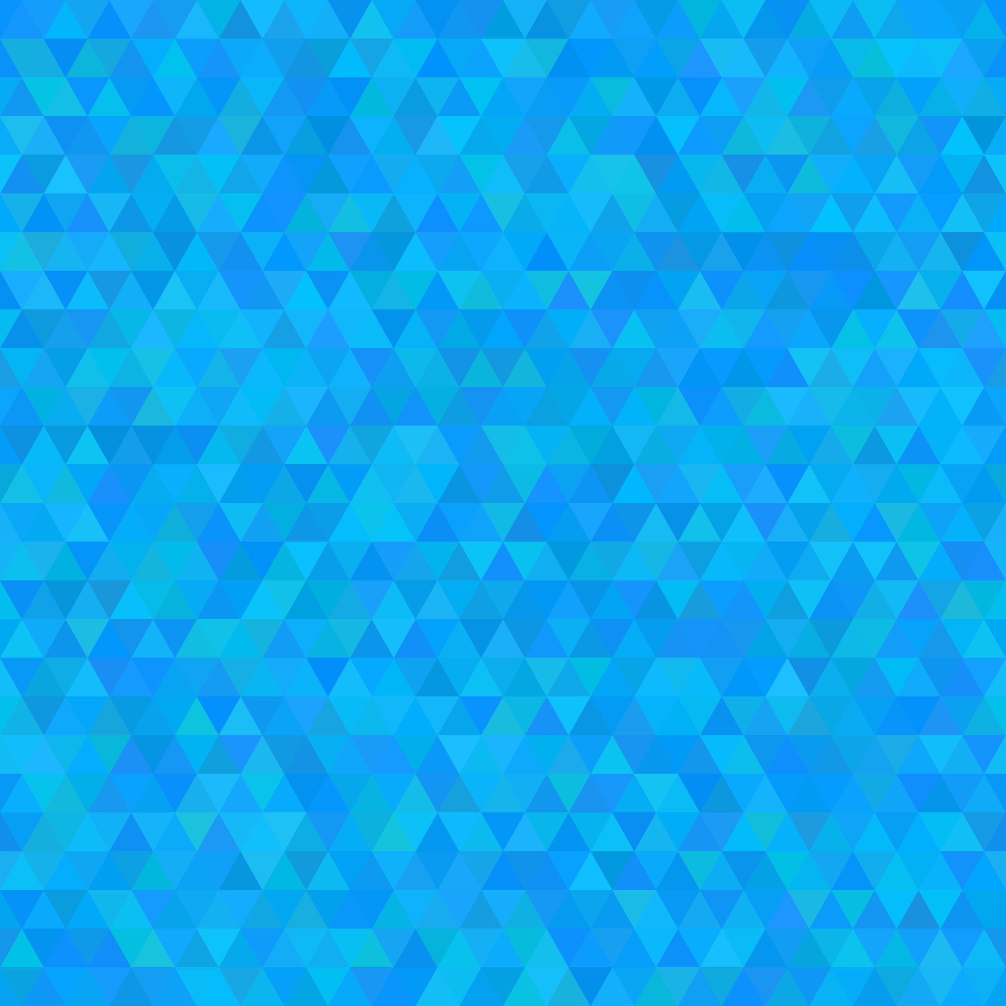 Seamless Pattern with Light Blue Triangles. Digital Paper.
