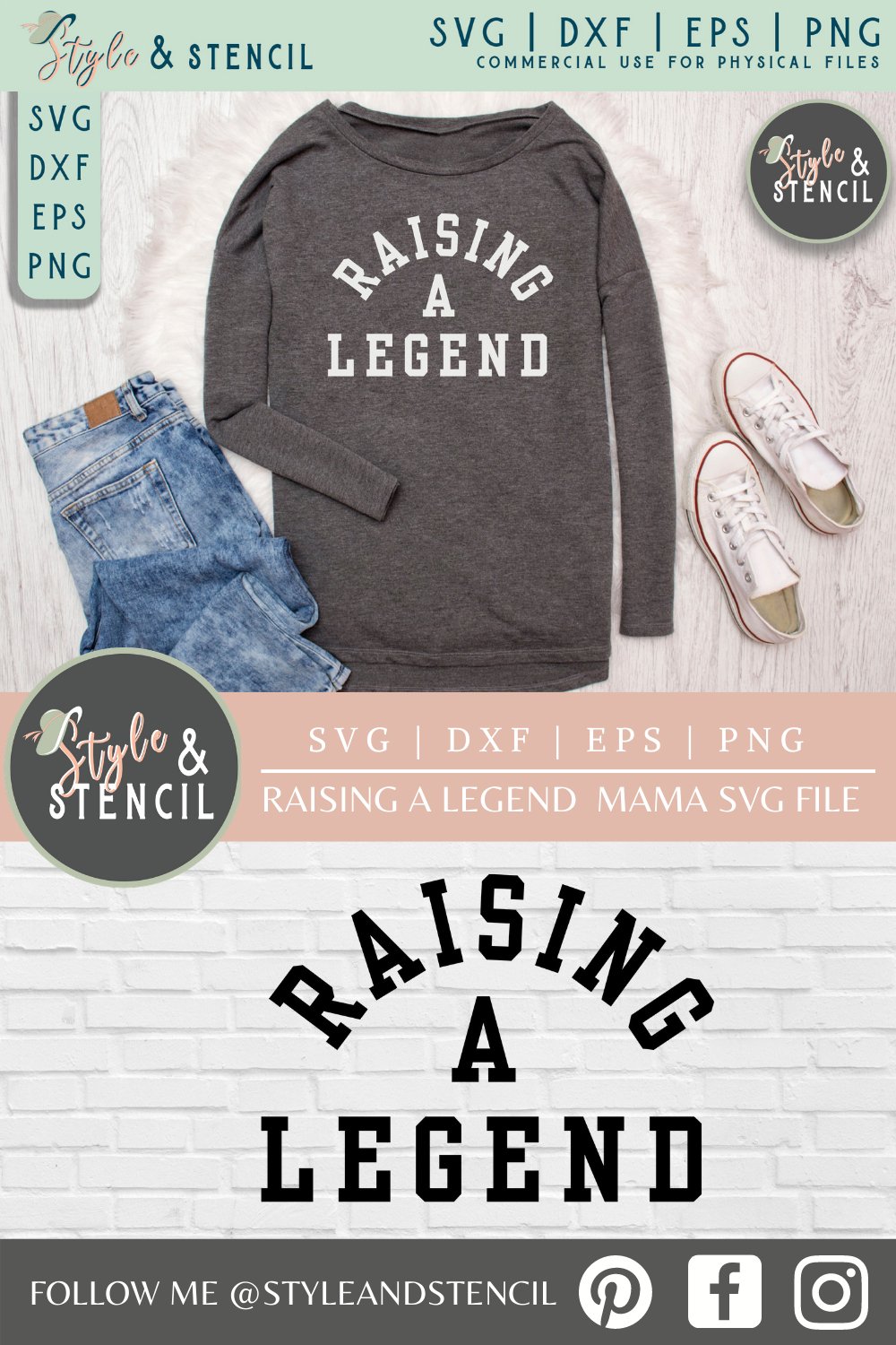 Raising A Legend SVG | Mom SVG