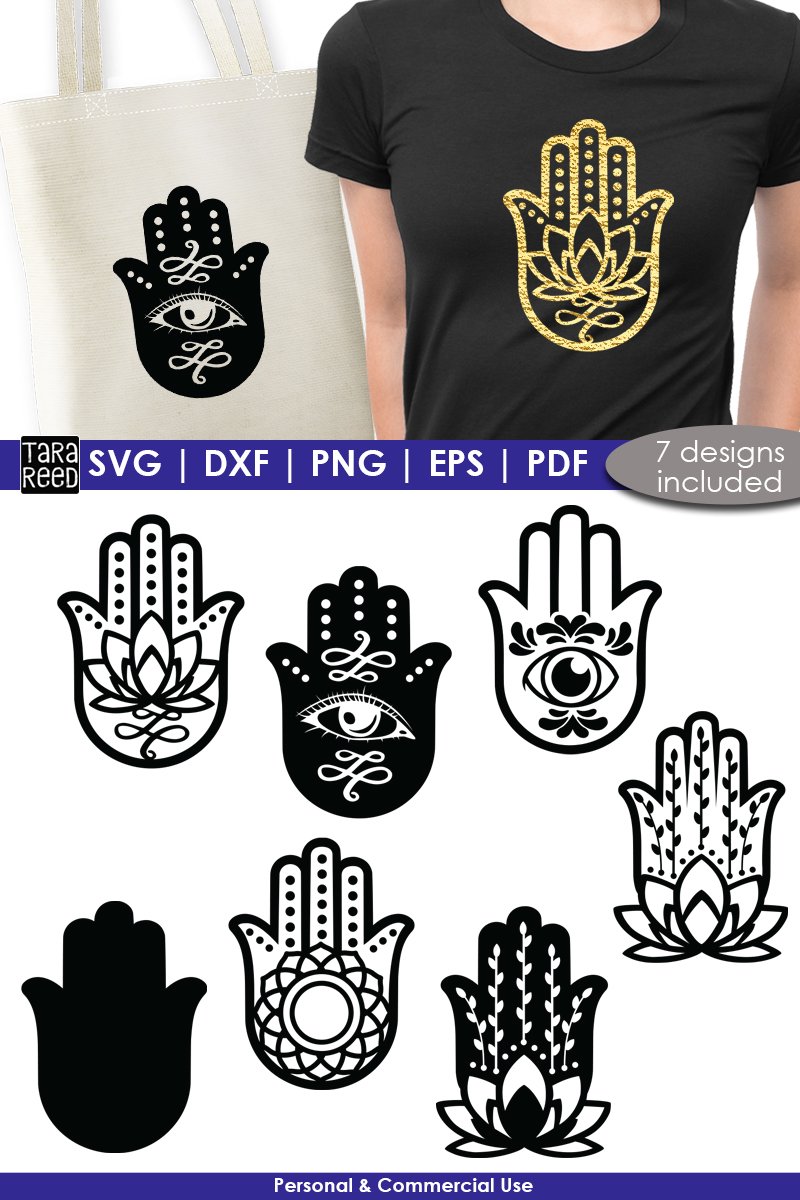 Simple Hamsa Hand Designs