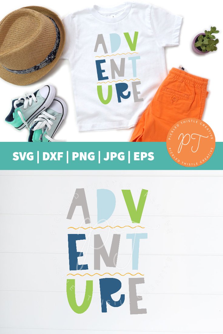 Kids T-Shirt SVG - Adventure SVG