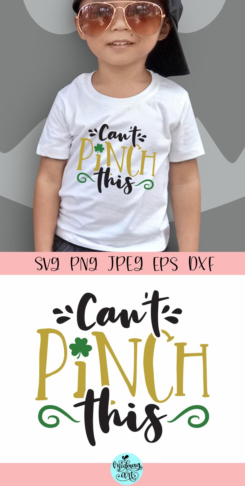 Can't pinch this svg, st. patrick's day svg (1196471)