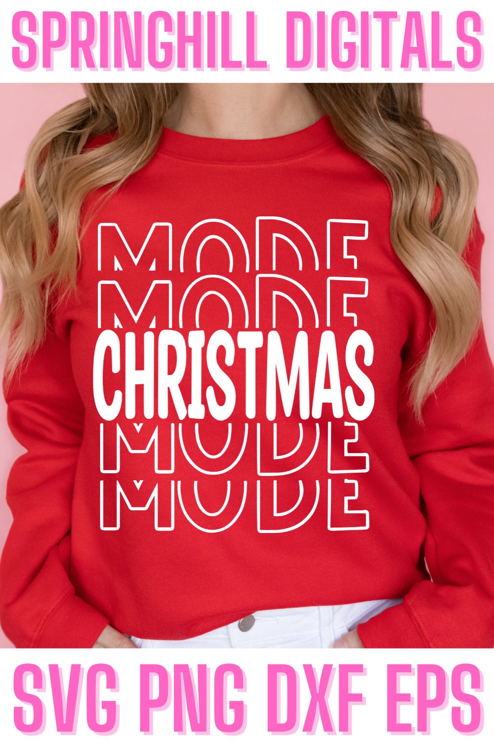 Christmas Mode Premium Holiday T-shirt Design Svg Cut Files