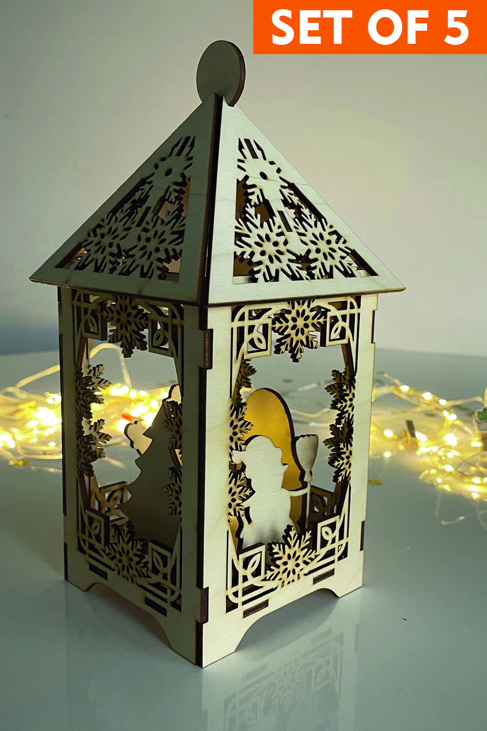 CHRISTMAS LANTERN BUNDLE Multilayer Templates, Home Decor