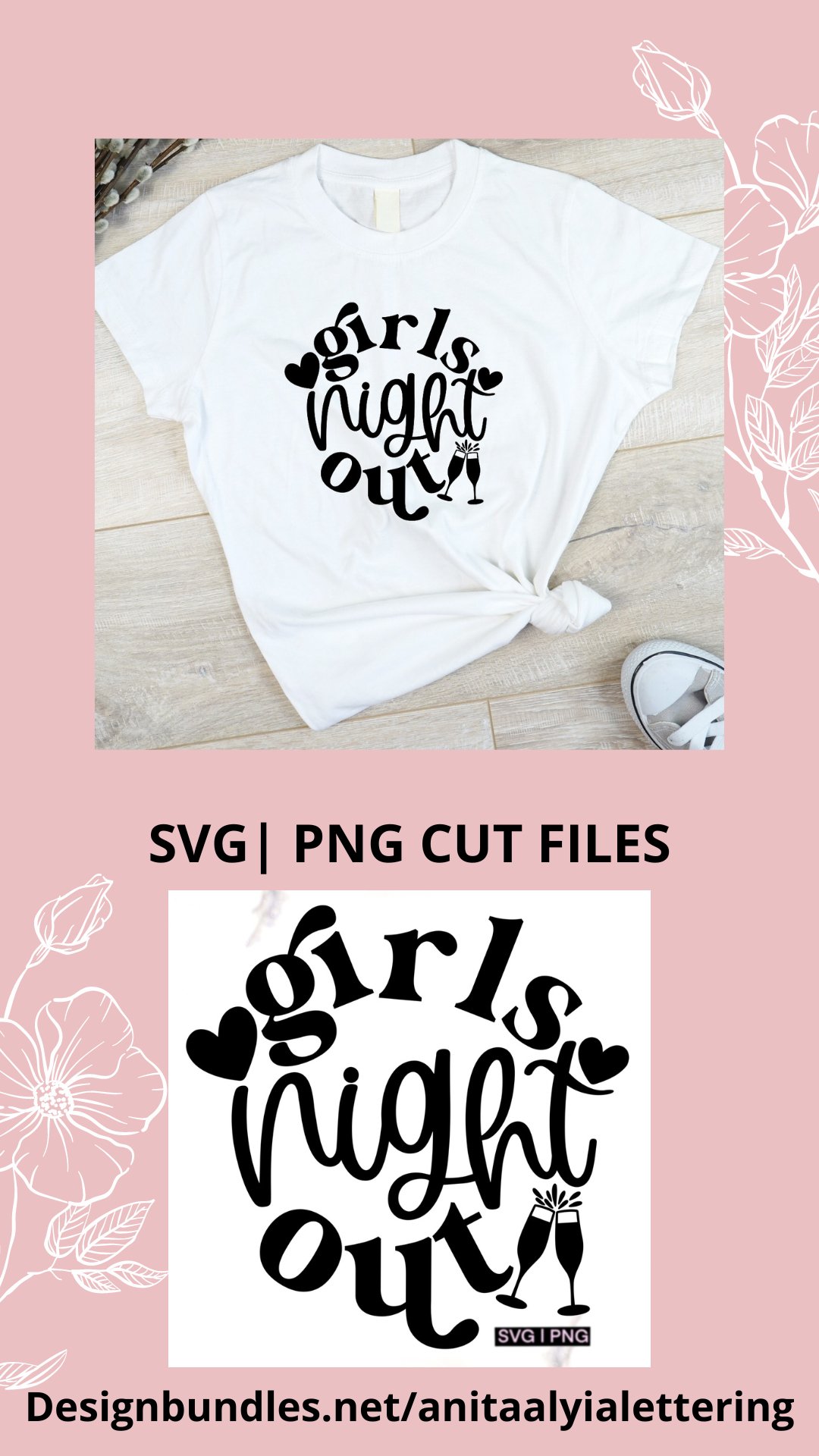 Girls night out SVG