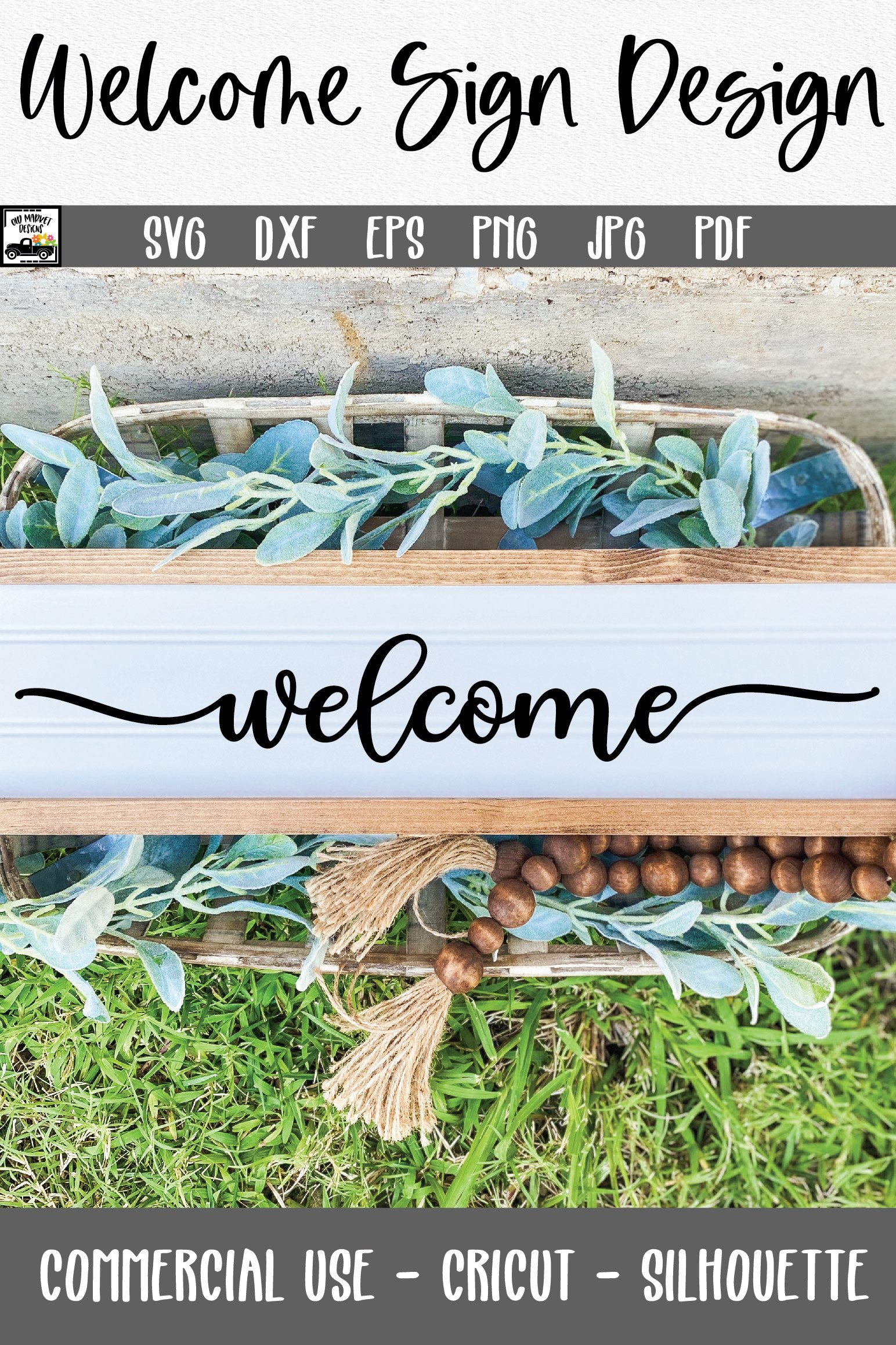 Welcome Sign SVG File (1417306)