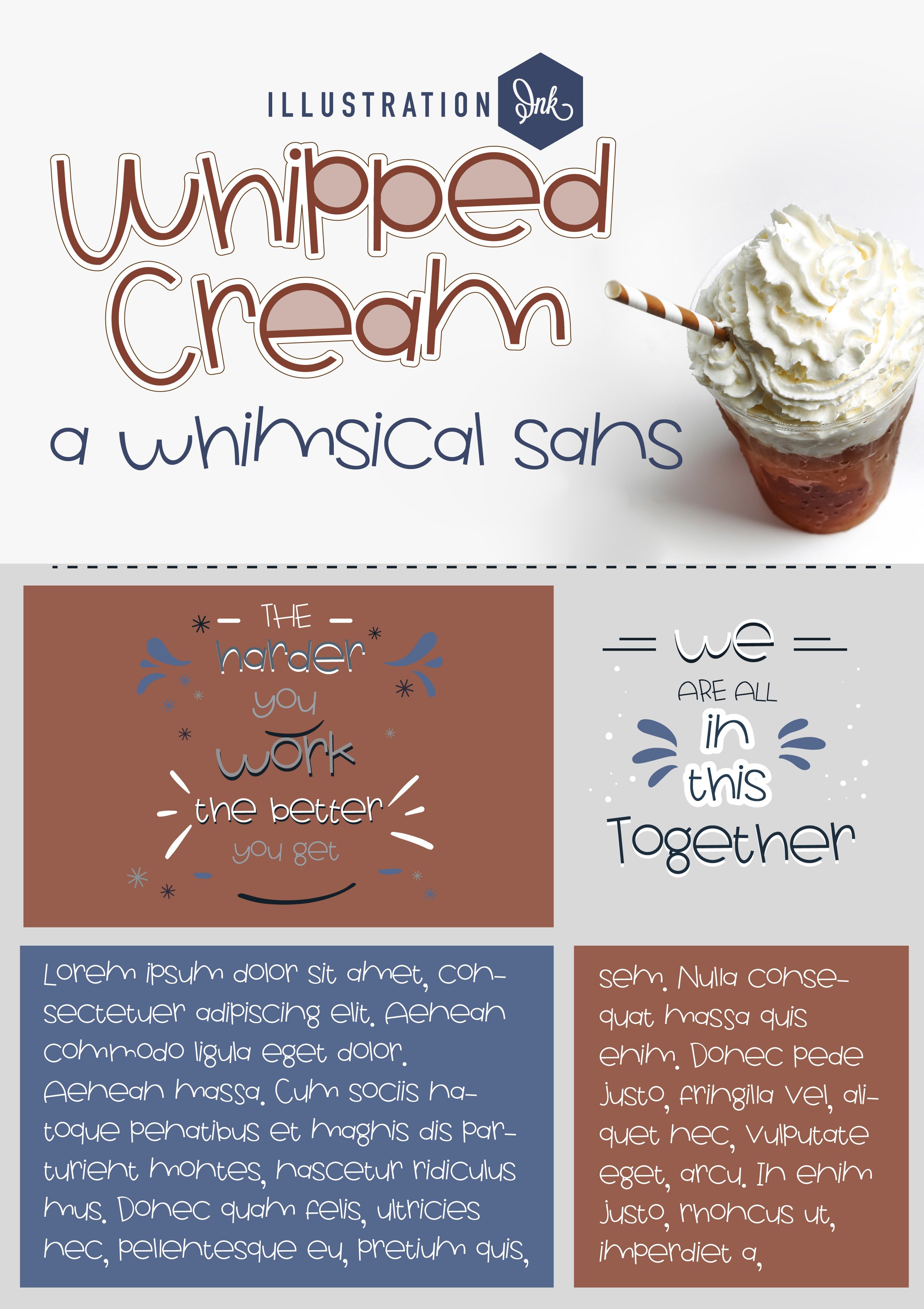 Hand-written cursive script