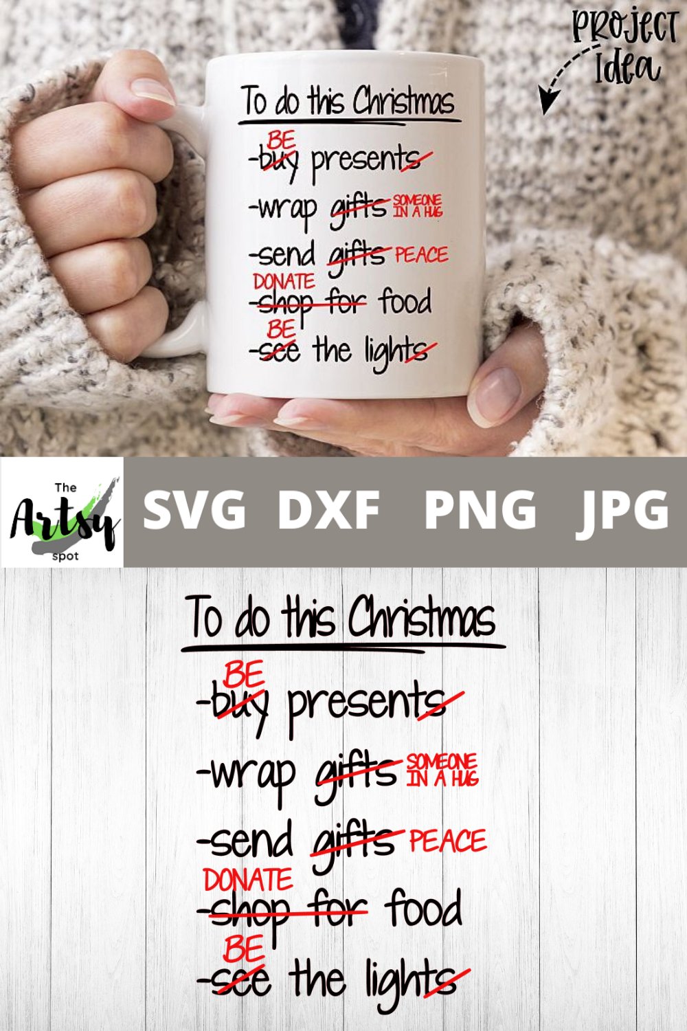 To Do This Christmas List svg dxf, Christmas To Do List svg
