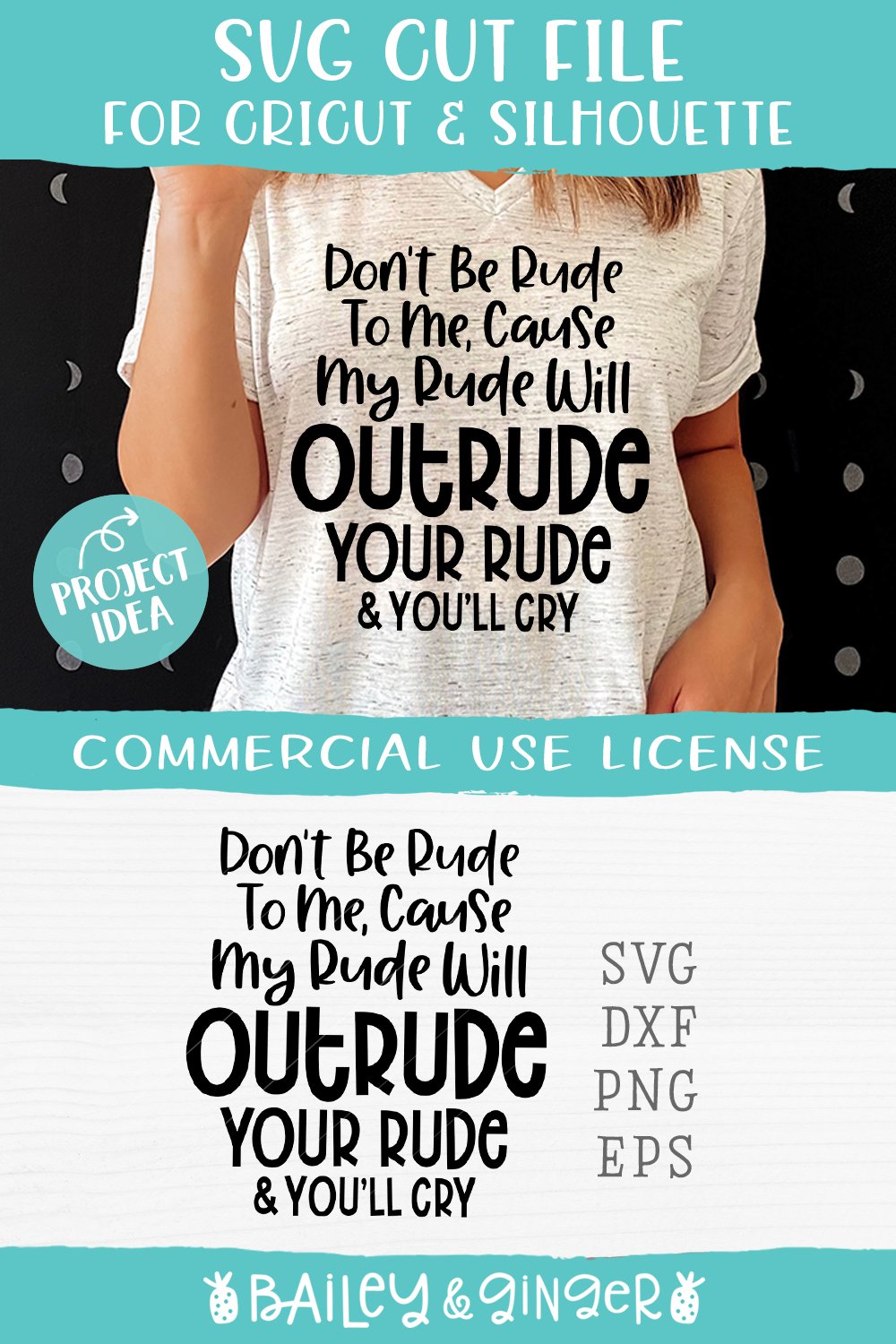 My Rude Will Outrude Your Rude - Sarcastic SVG