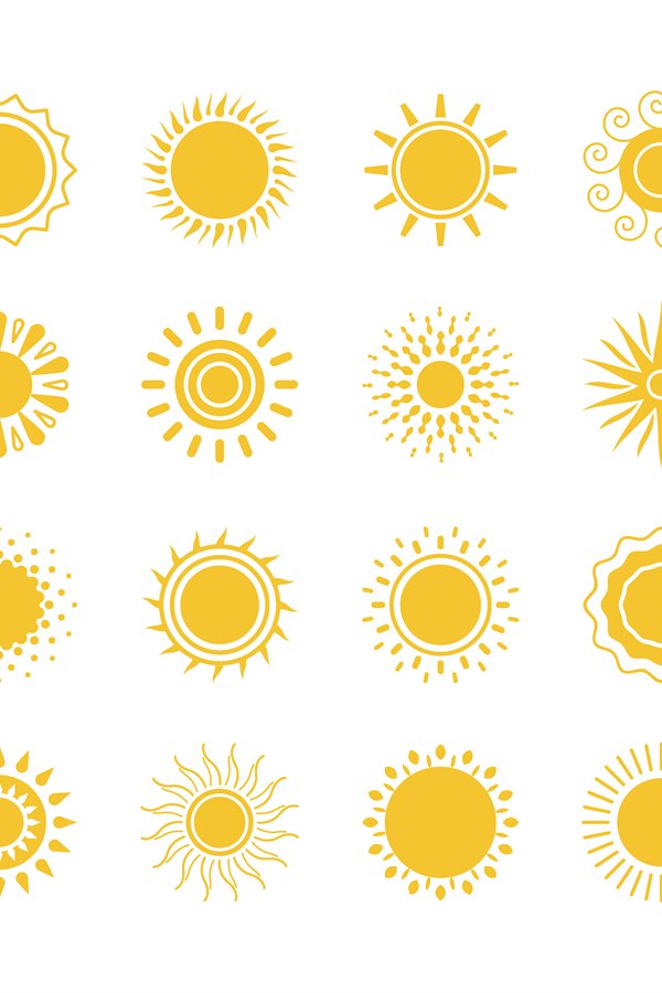 Sun icons collection (770751)