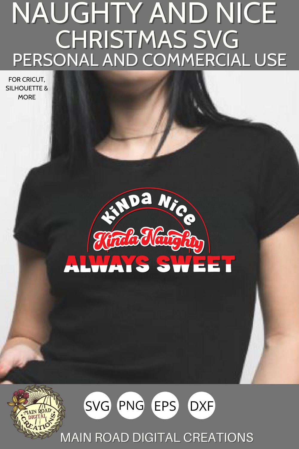 Naughty and Nice Christmas SVG