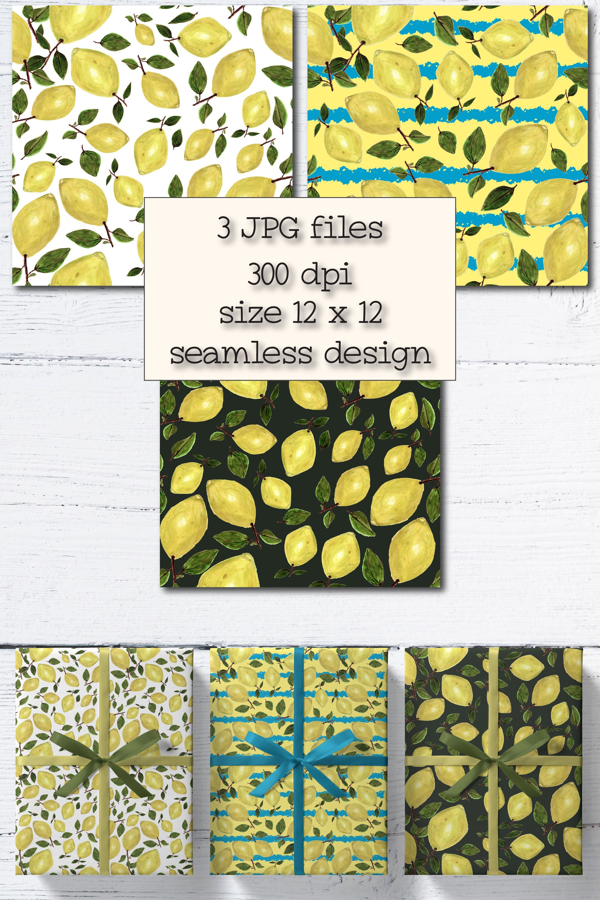 Lemon Summer Pattern