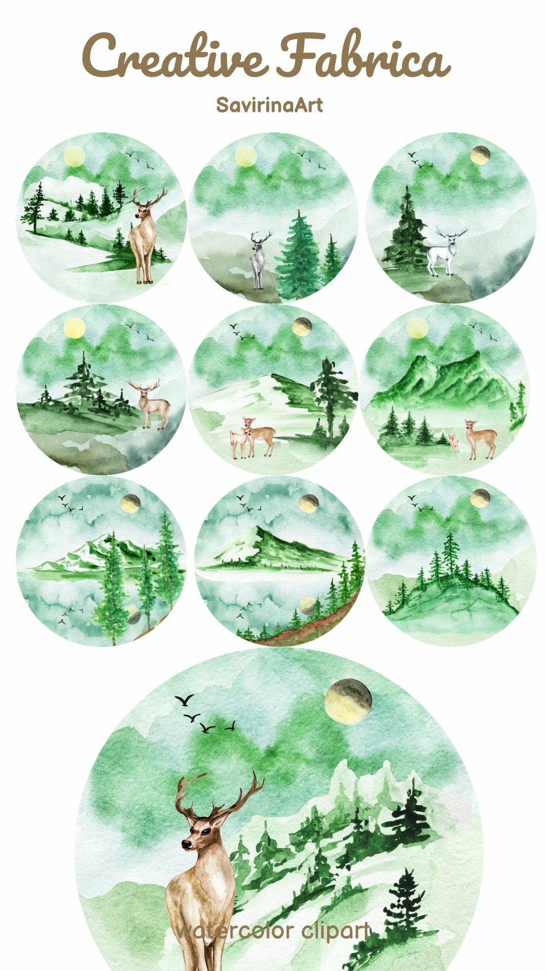 Sublimation Mountains Adventure Clipart Watercolor (2508140)