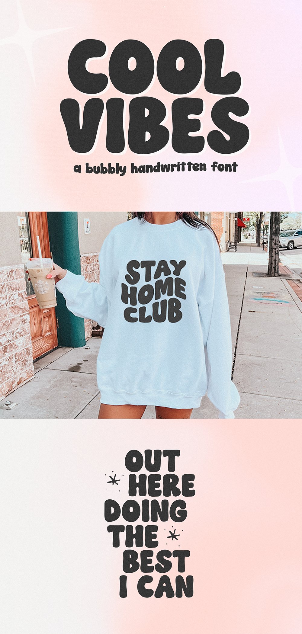 Cool Vibes - Bubbly Retro Font