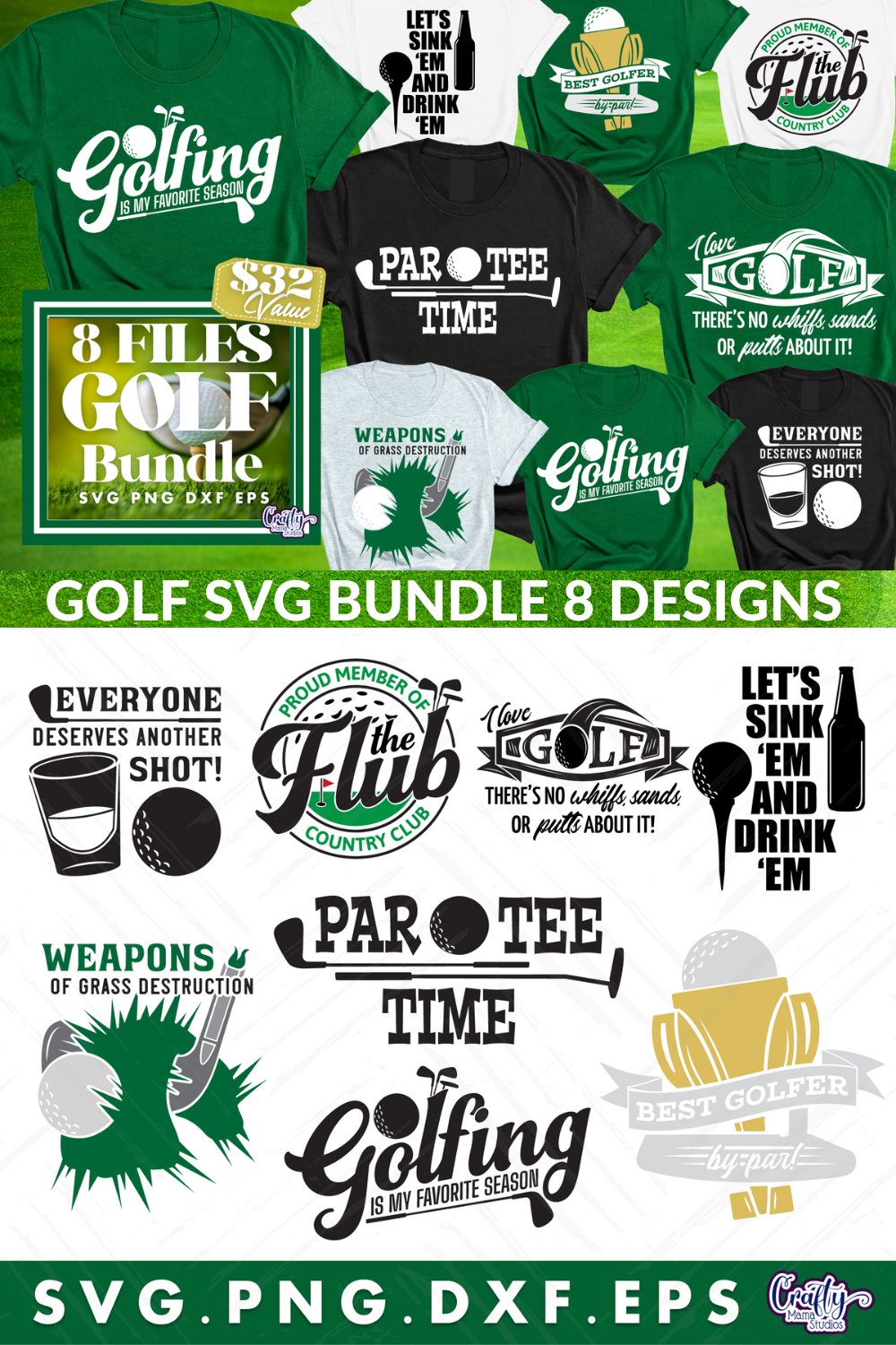 Funny Golf Svg Bundle | Golf Shirt Bundle | Funny Golf Quote