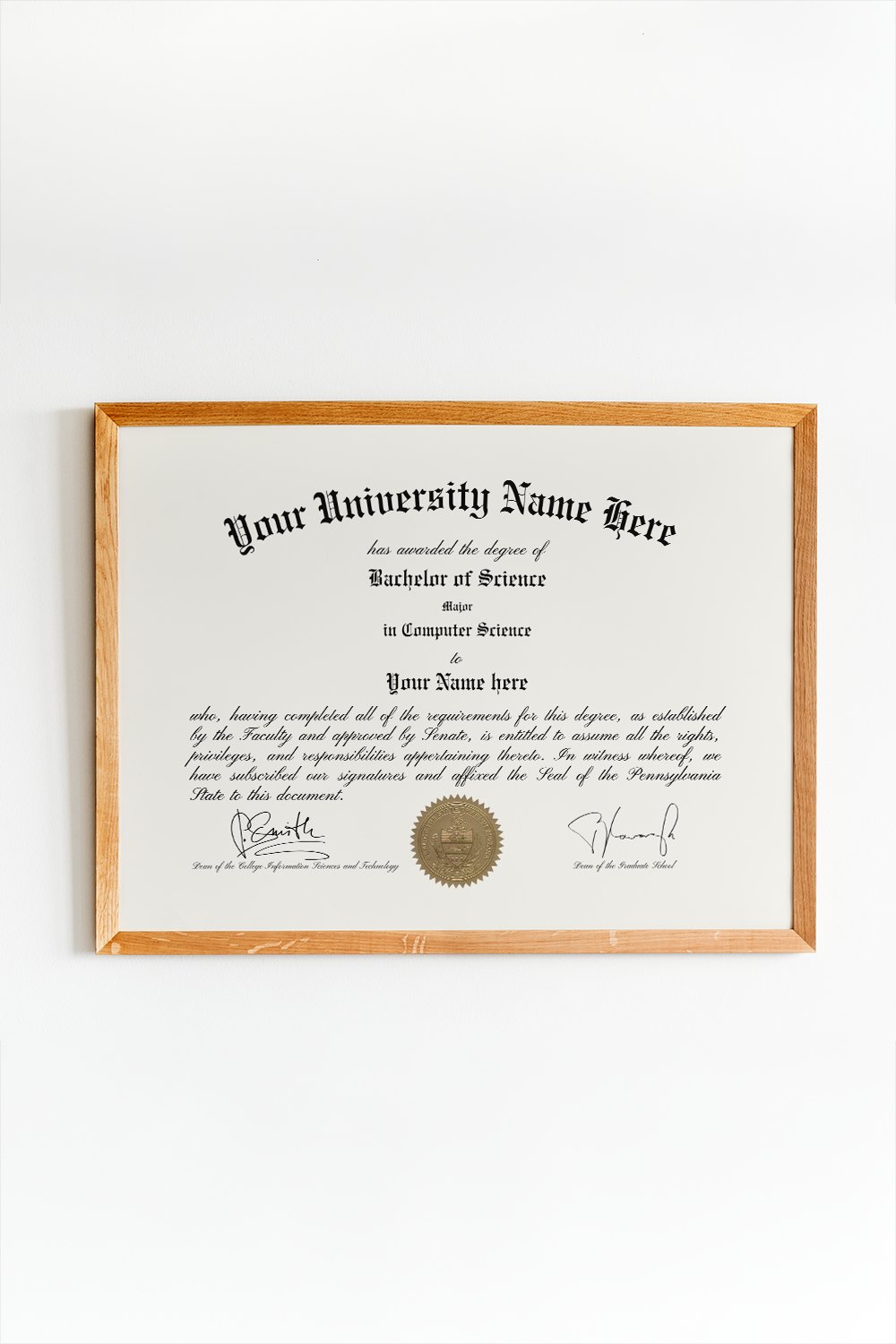University & College diploma, custom diploma (2587121)