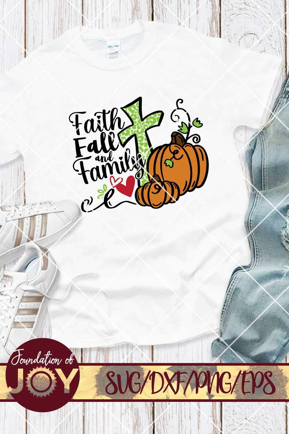 Faith fall and Family svg, Christian Fall svg, Pumpkins svg
