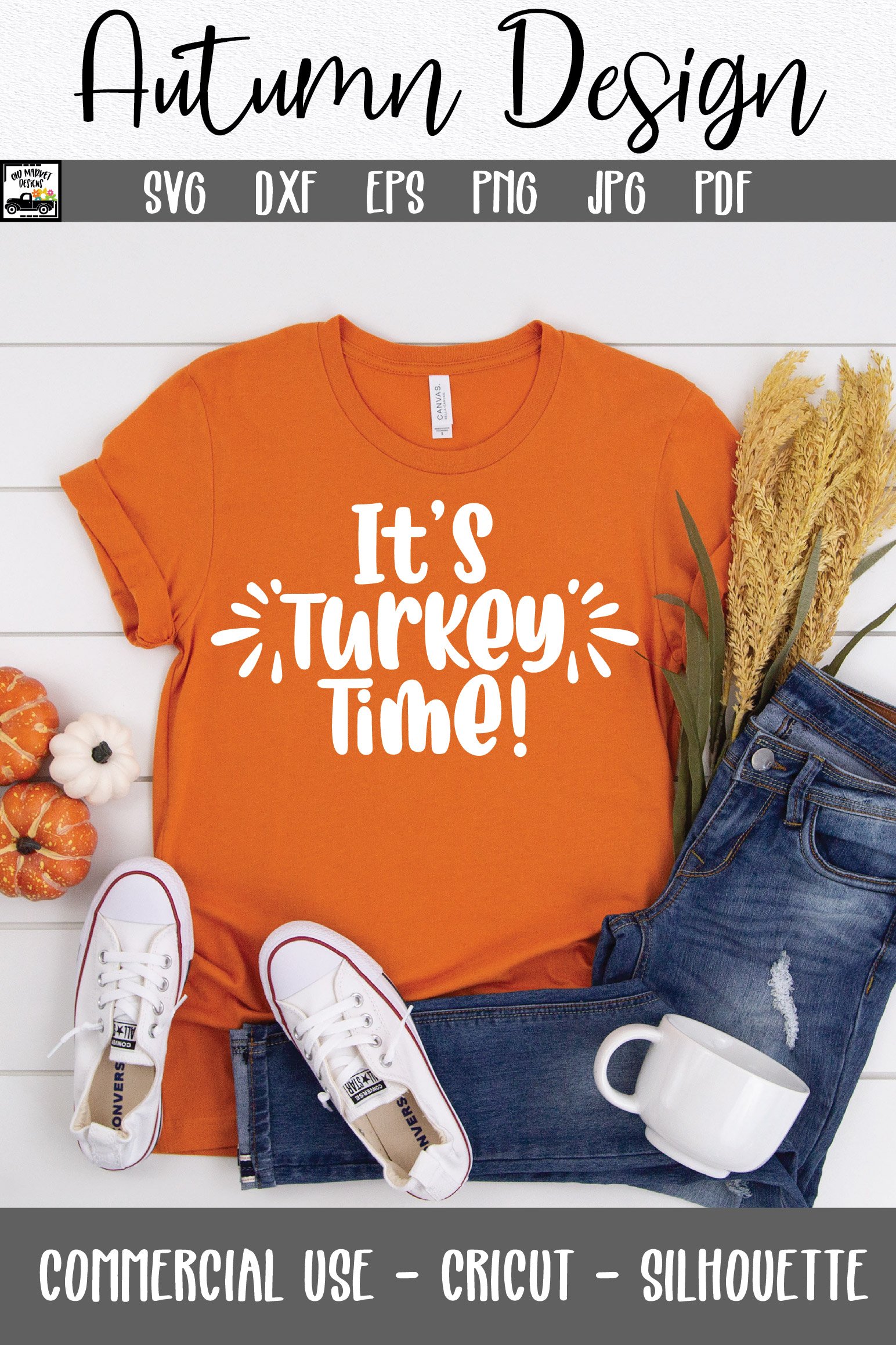 It's Turkey Time SVG