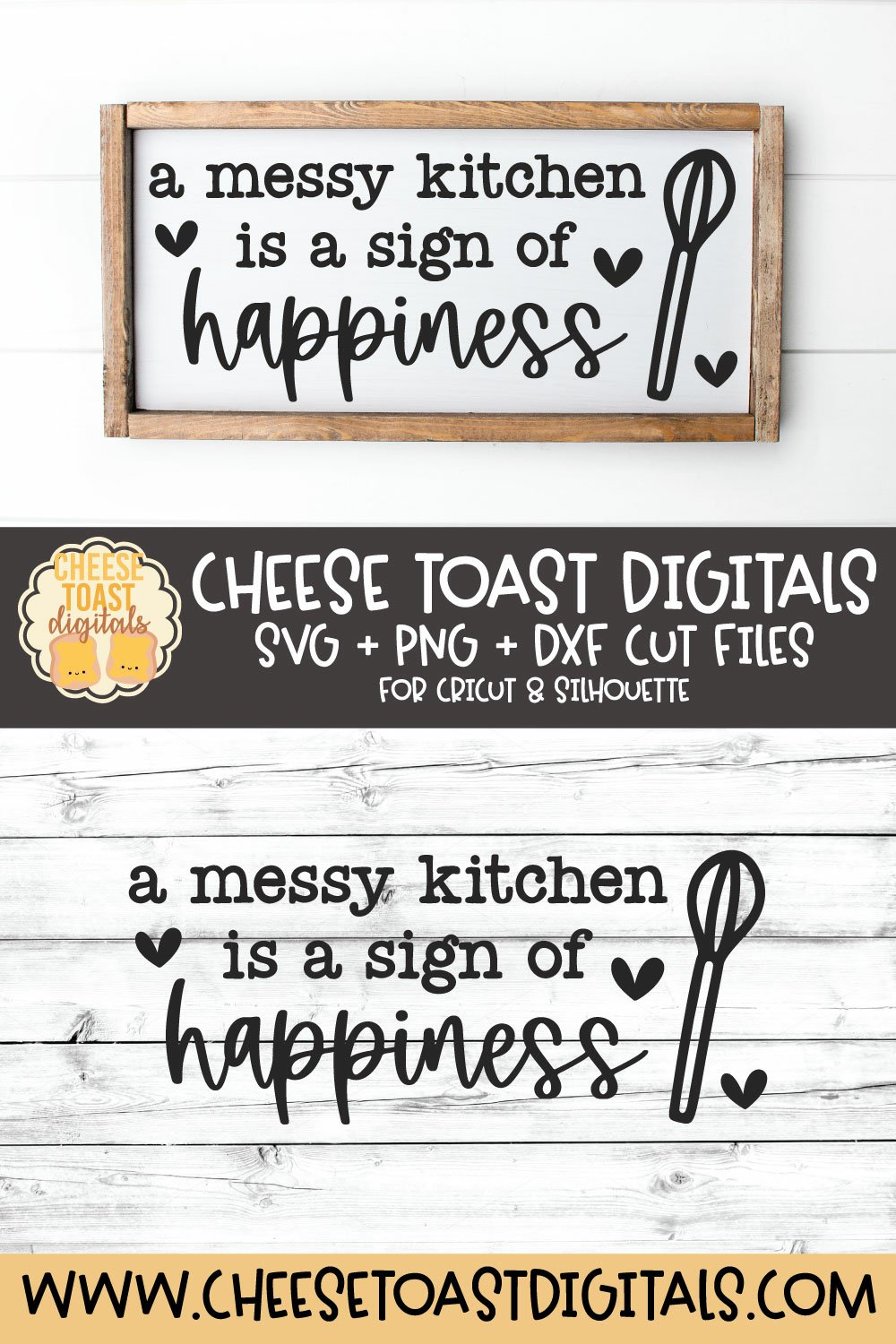Kitchen SVG | A Messy Kitchen Is A Sign of Happiness