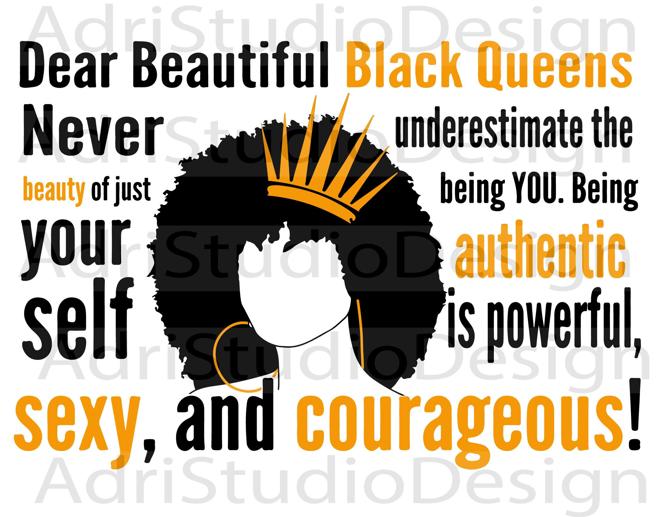 Bundle svg Black woman Nubian Princess black woman (977130)