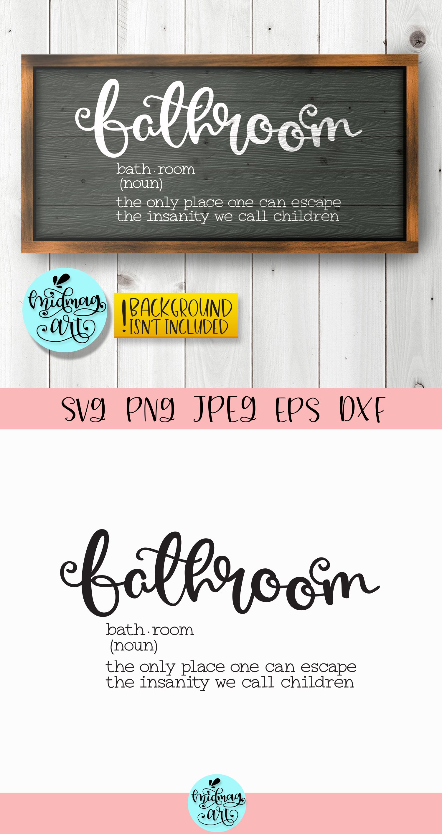 Bathroom definition sign svg, bathroom svg (1275305)