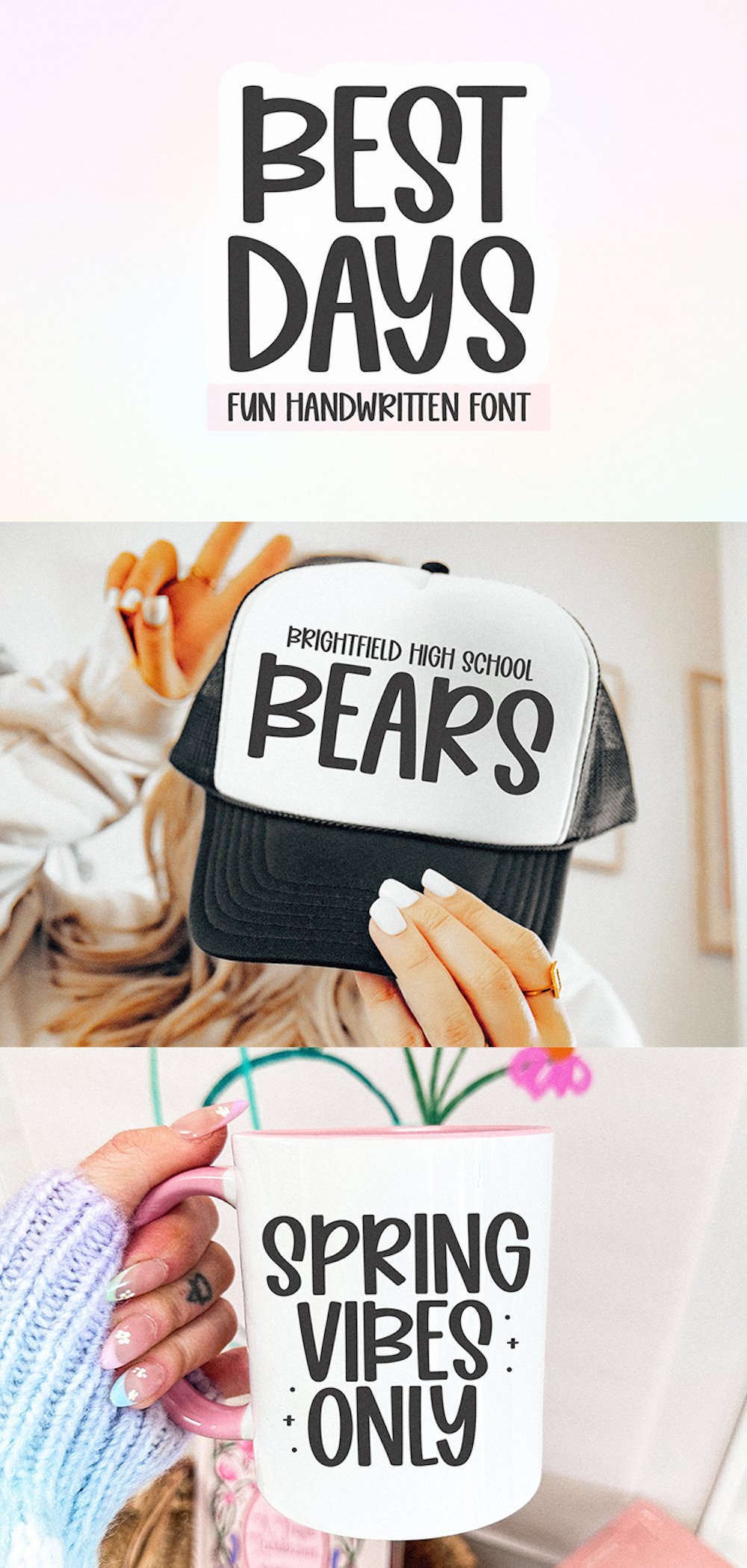 Best Days - Fun Handwritten Font