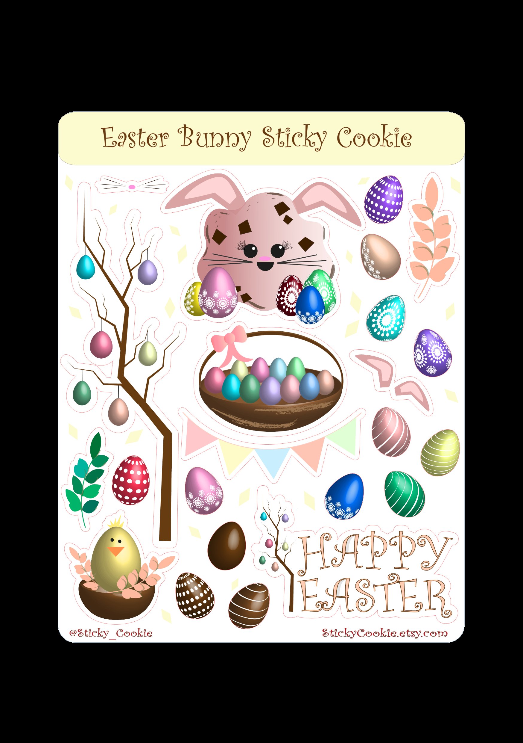 Digital Easter Bunny Clipart
