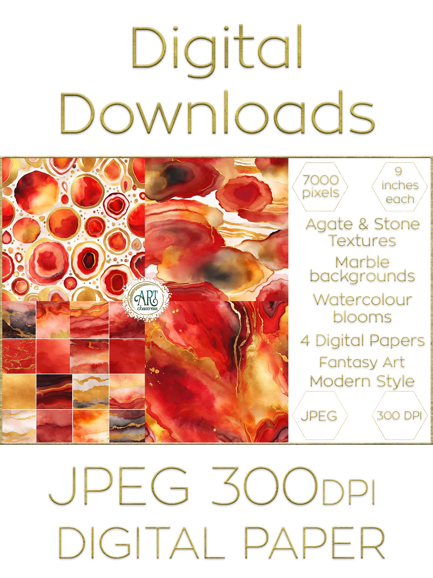 Acrylic Ink Art Magic Watercolor Blooms Digital (3680689)