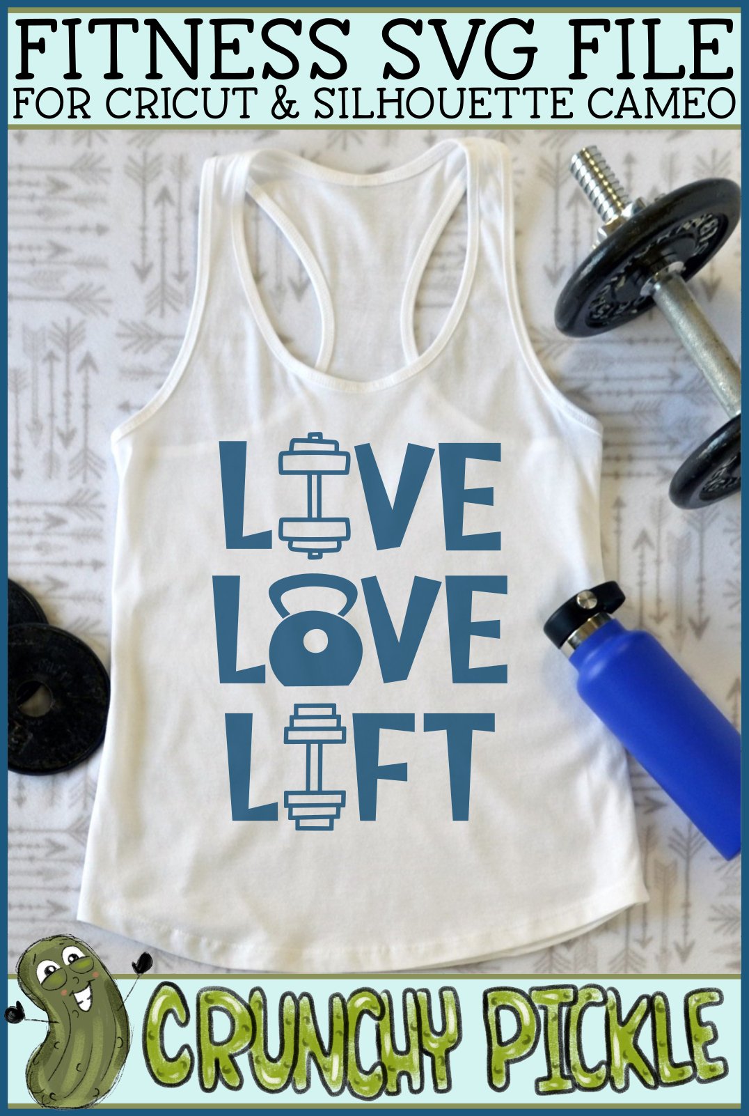 Live Love Lift Fitness SVG File