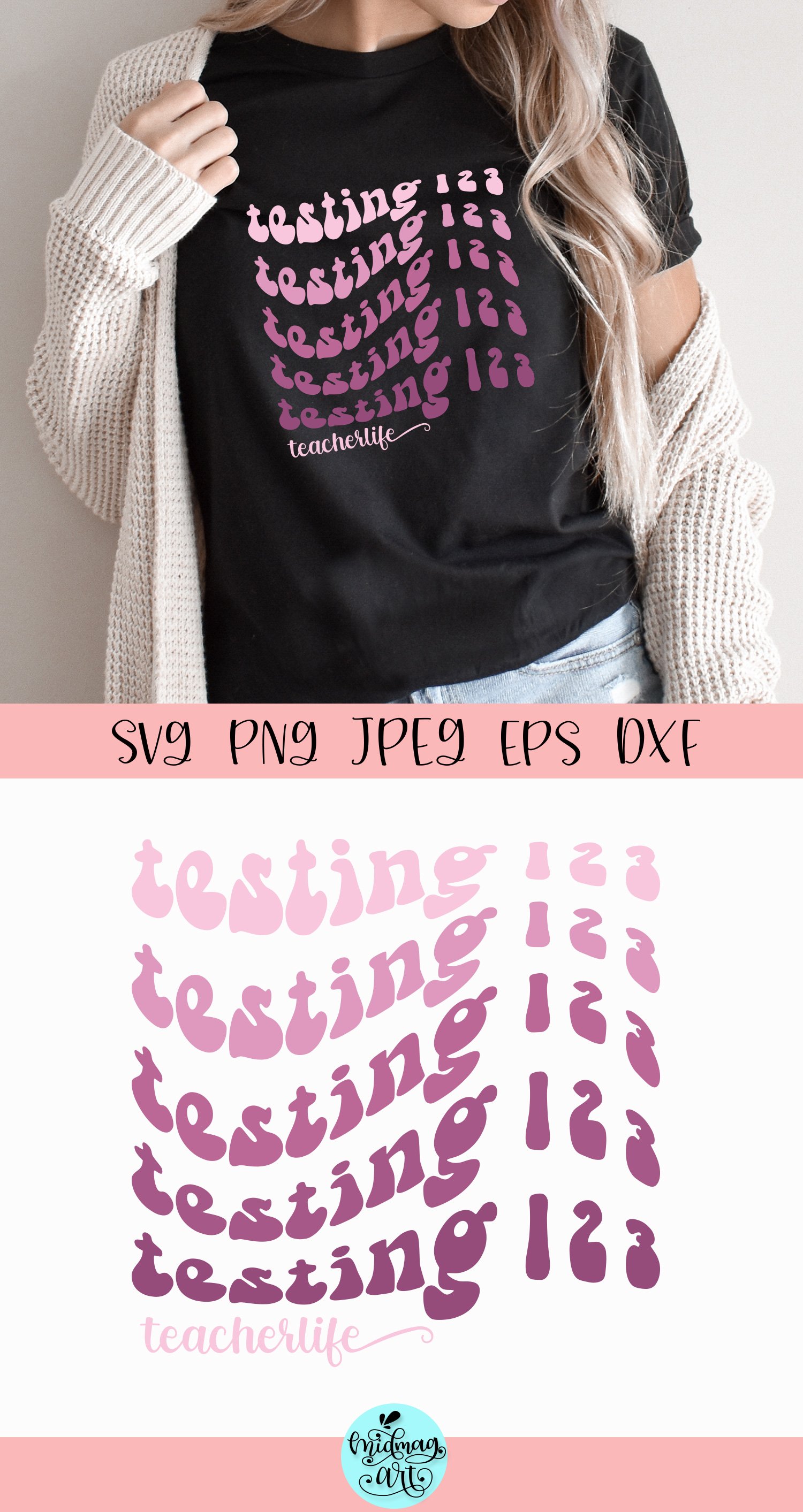 Testing 123 SVG, teaching svg, teacher life svg (1948790)