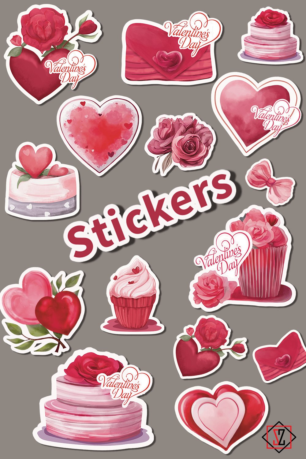 Valentine's Day Stickers